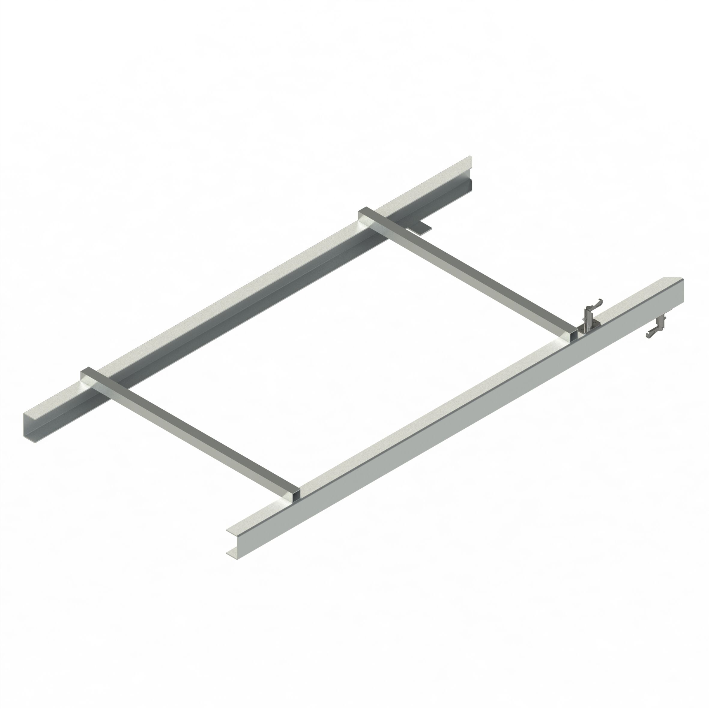 PWP support frame 1500 x 710 mm (LxW) - for pull out ladder - HDG ...