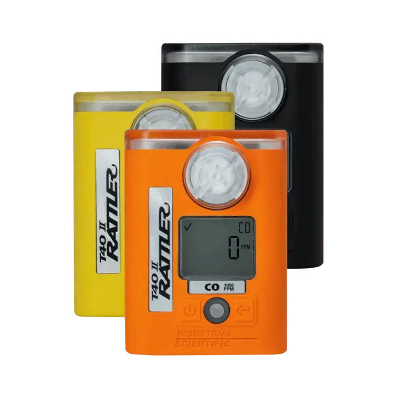 Industrial Scientific portable gas monitor T40 Pro Rattler™ H2S 100 PPM ...