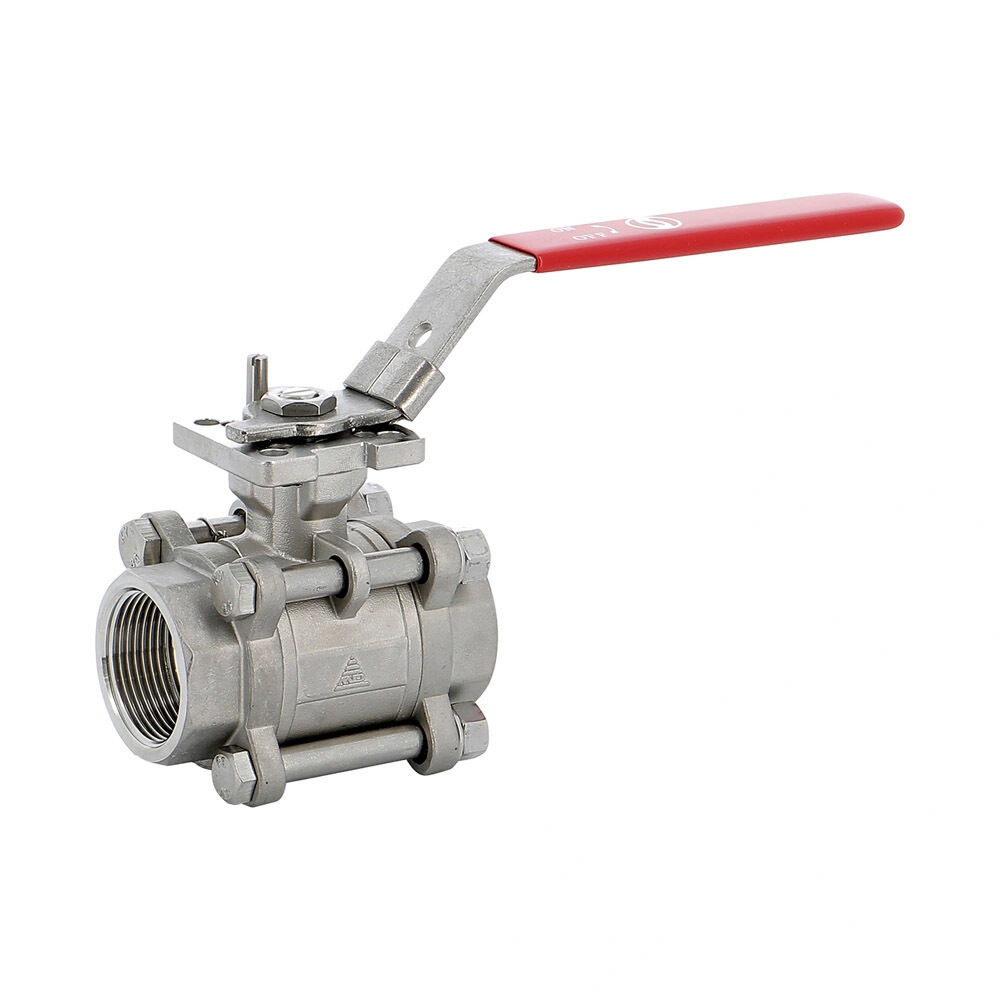 Sferaco ball valve stainless steel 747 3 piece body 1,1/2" bsp bi/bi ...