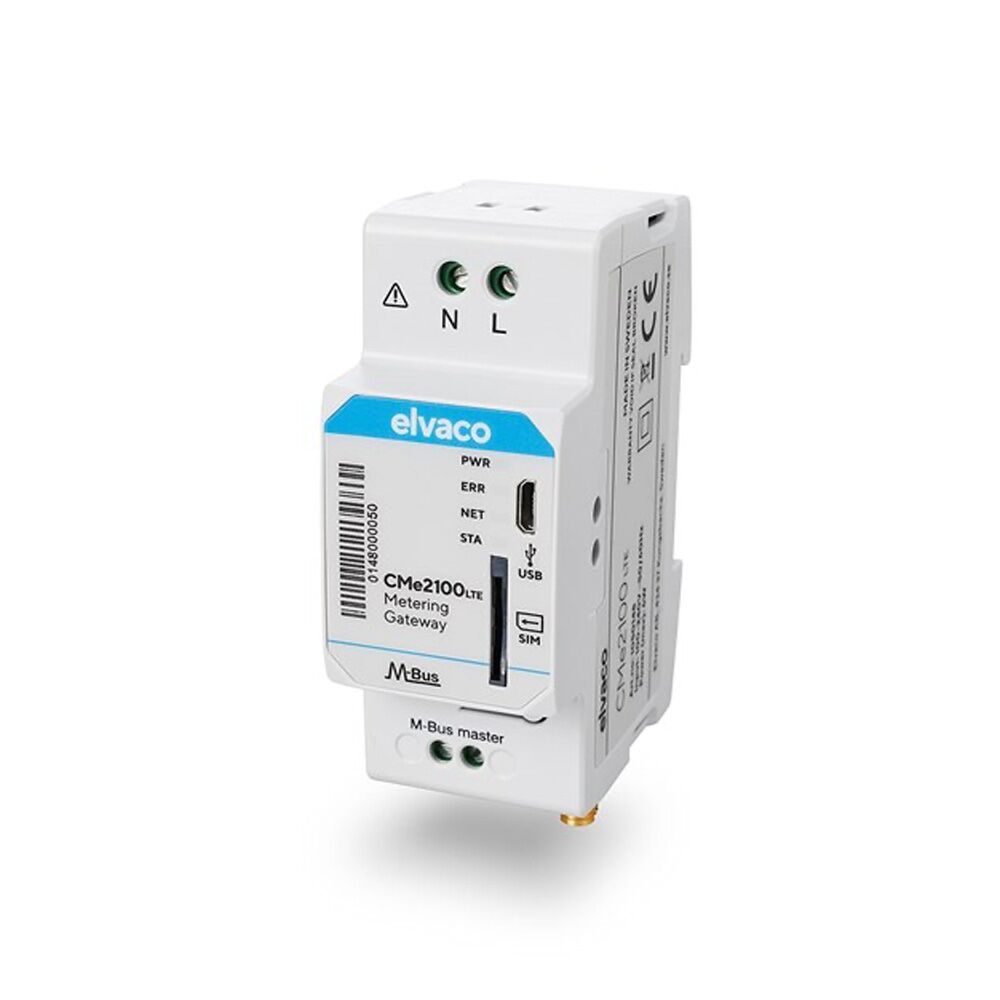 Elvaco gateway CMe2100 LTE M-Bus 16 meters (1100363), Elvaco | Measurement and control - Imbema