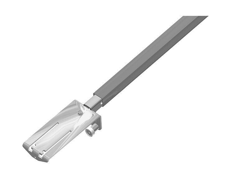 Edscha roof bar - 2550 mm - with roller carriages - for Sesam Flatliner ...