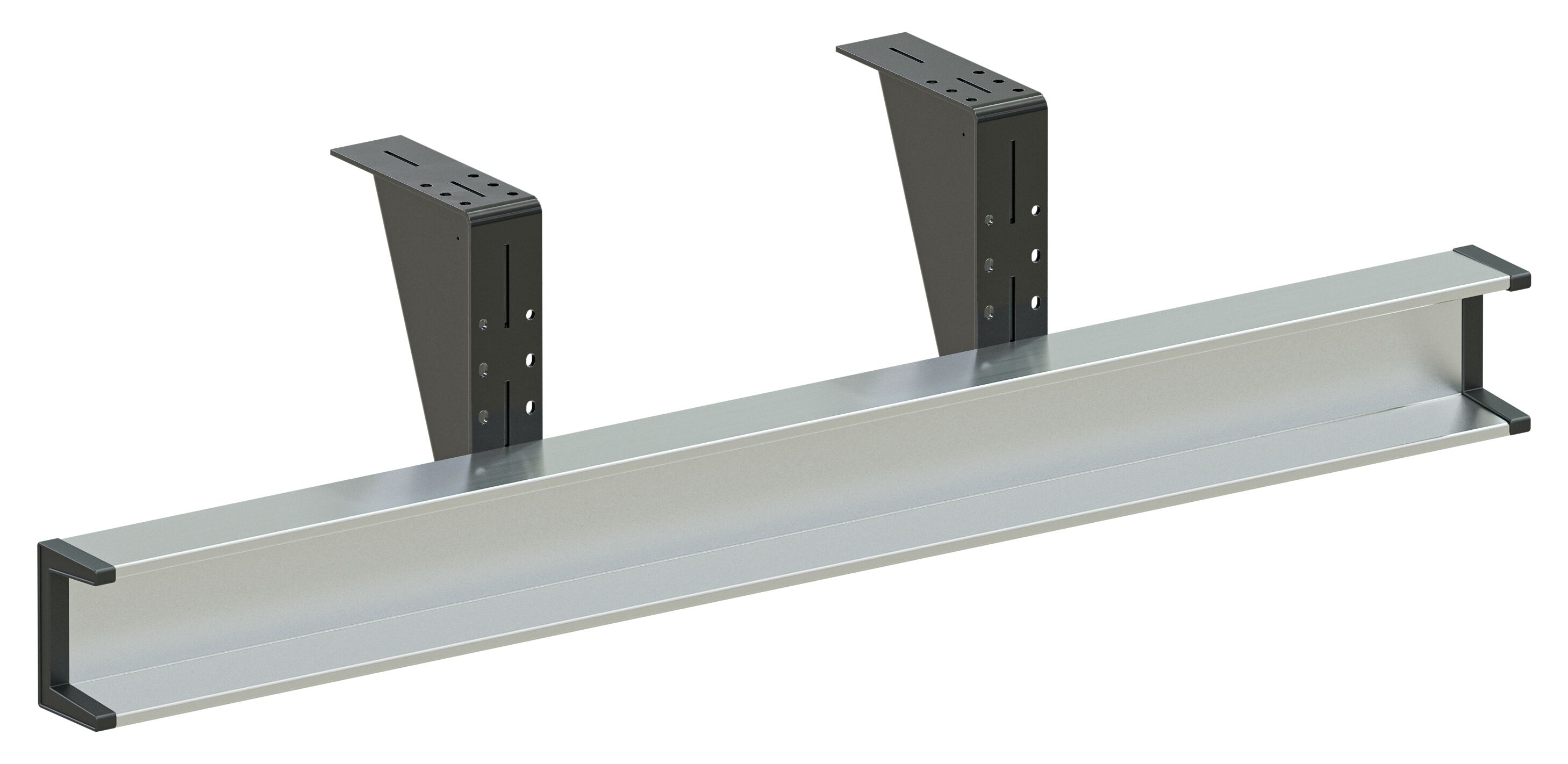 Pommier bumper XFIX S710E - fixed aluminum U-beam - R58-03 (29547100E ...