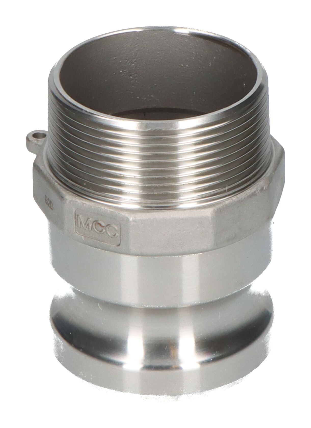 MCC coupling Camlock adapter F 1,1/2" BSPT male SS 316 (23146260038 ...