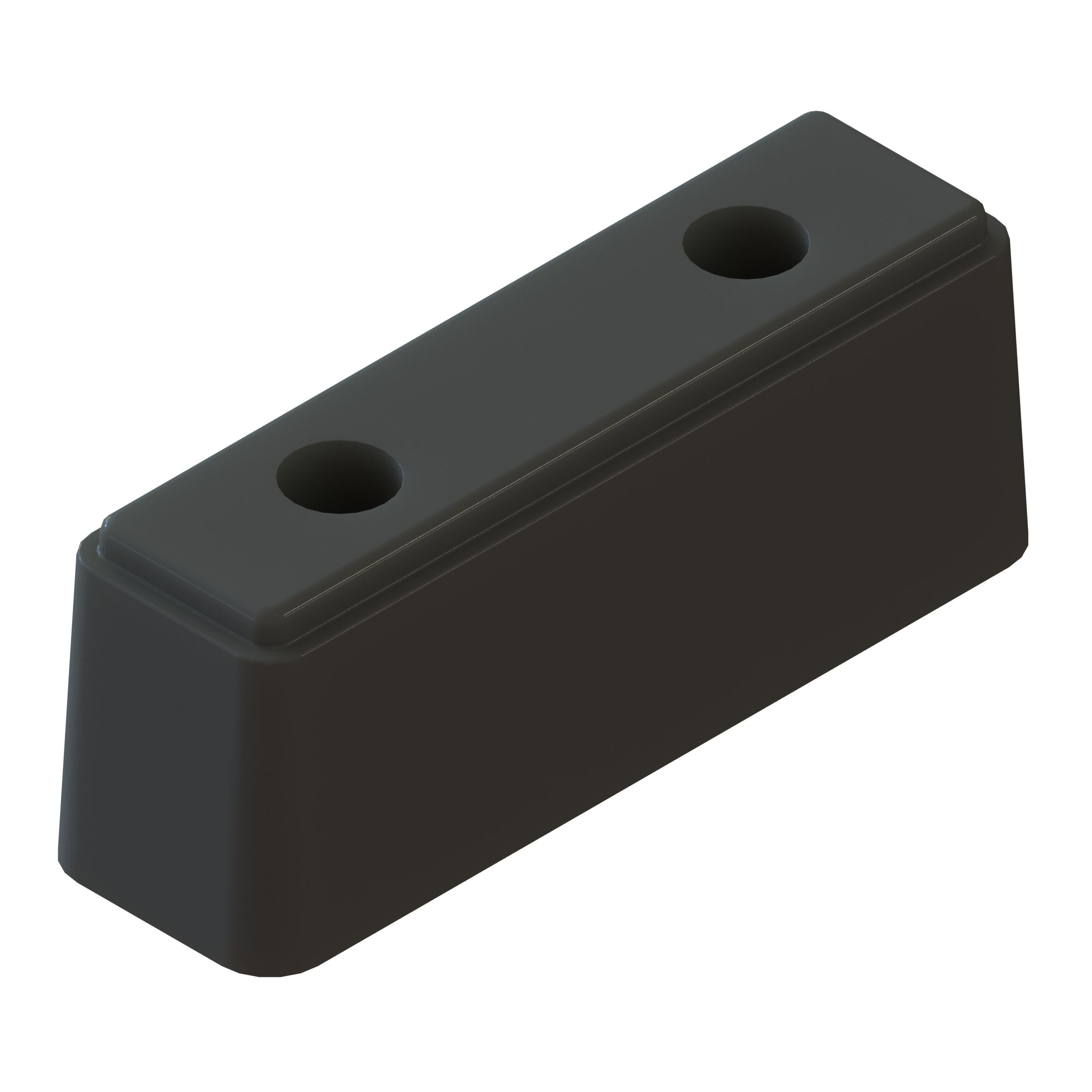 Pommier guard block 250 x 80 x 90 mm (LxWxH) - rubber (1834025 ...