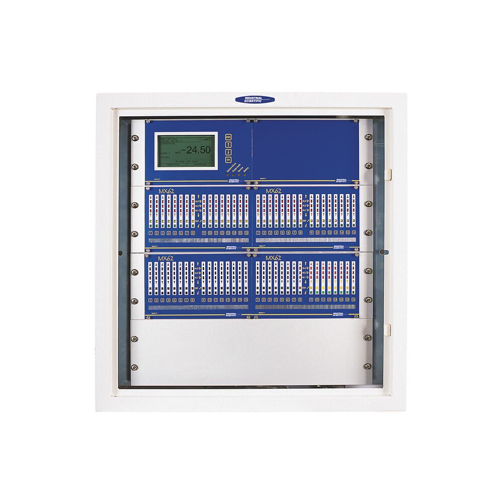 Teledyne fixed gas detection controller MX62 in 16-channel cabinet ...