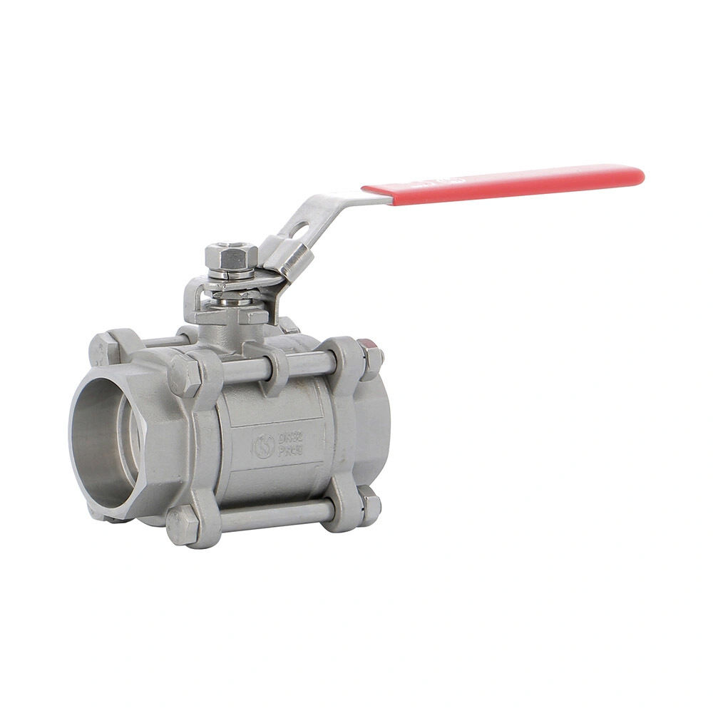 Sferaco ball valve stainless steel 792 3 piece body DN040 SW PN40 ...