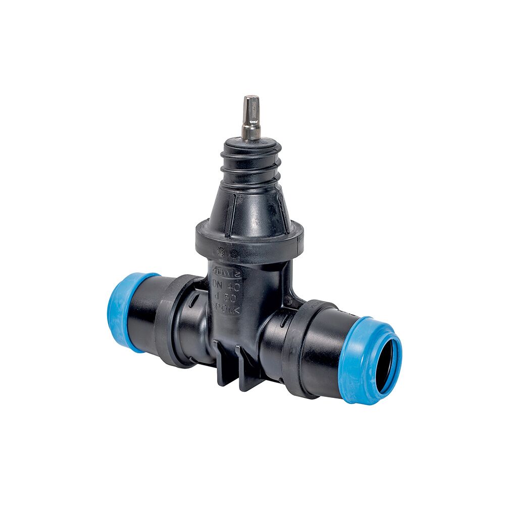 Hawle service line valve ISO2 2630 63 mm PVC (5031982), Hawle ...