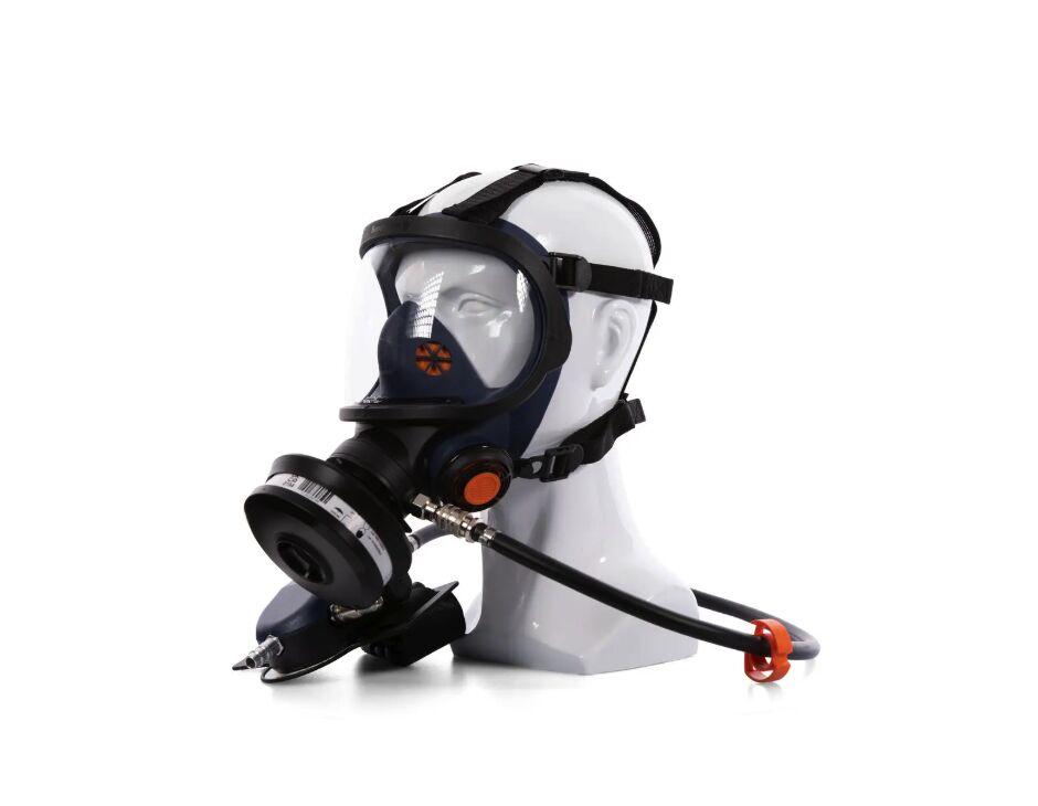Sundström SR 200 Airline - compressed air full face mask - glass visor ...