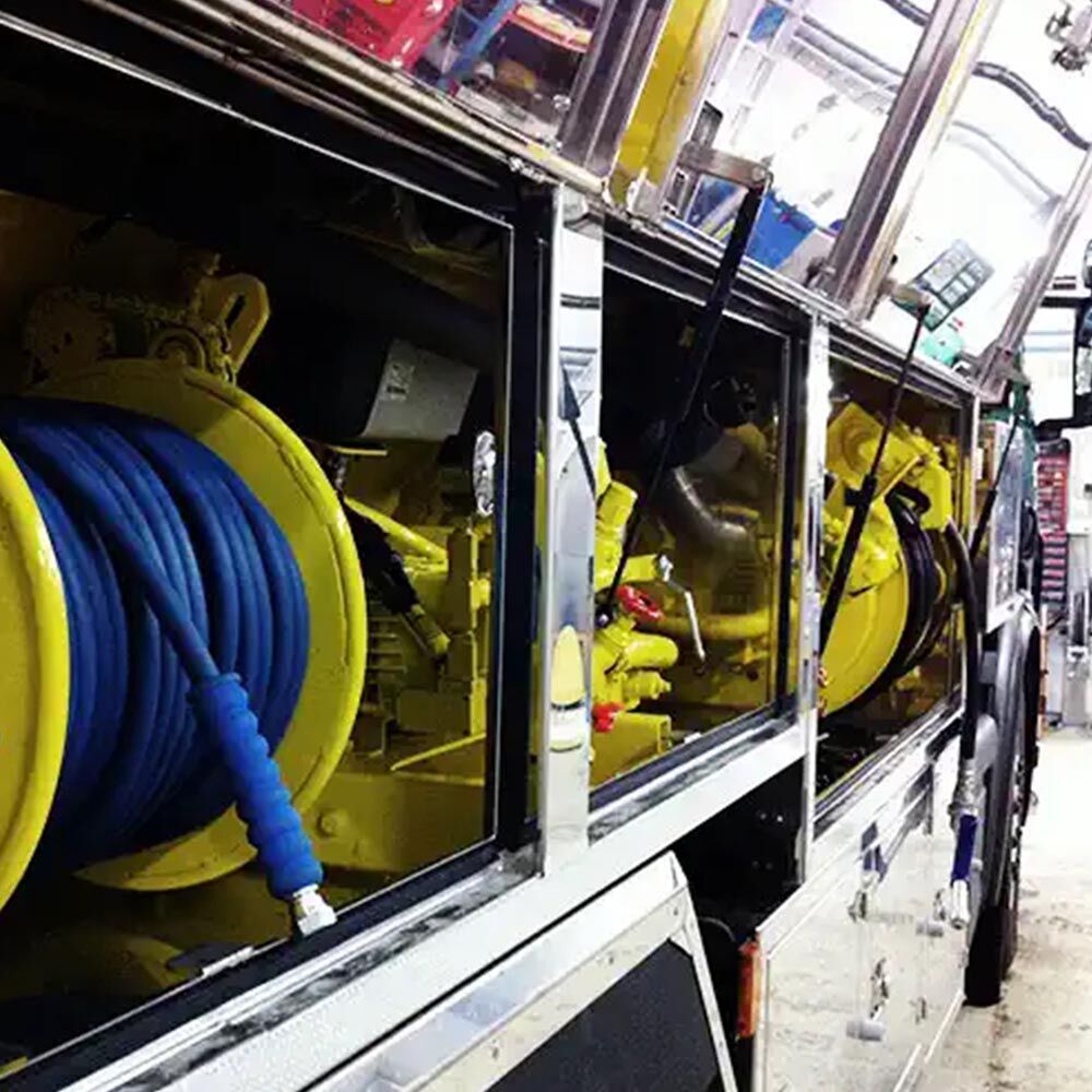 Trelleborg high pressure cleaning hose Trelljet 580 rubber (23VZSLTRLJET580), Trelleborg ...