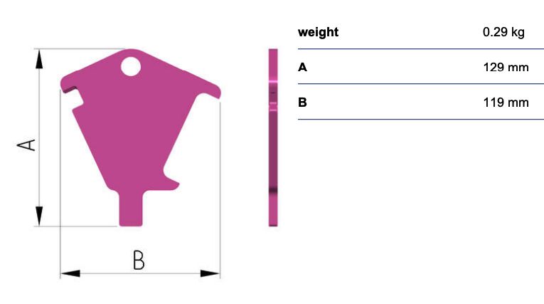 RUD VIP-Lifting chain testing gauge VKPL-13 (71006671550), RUD ...