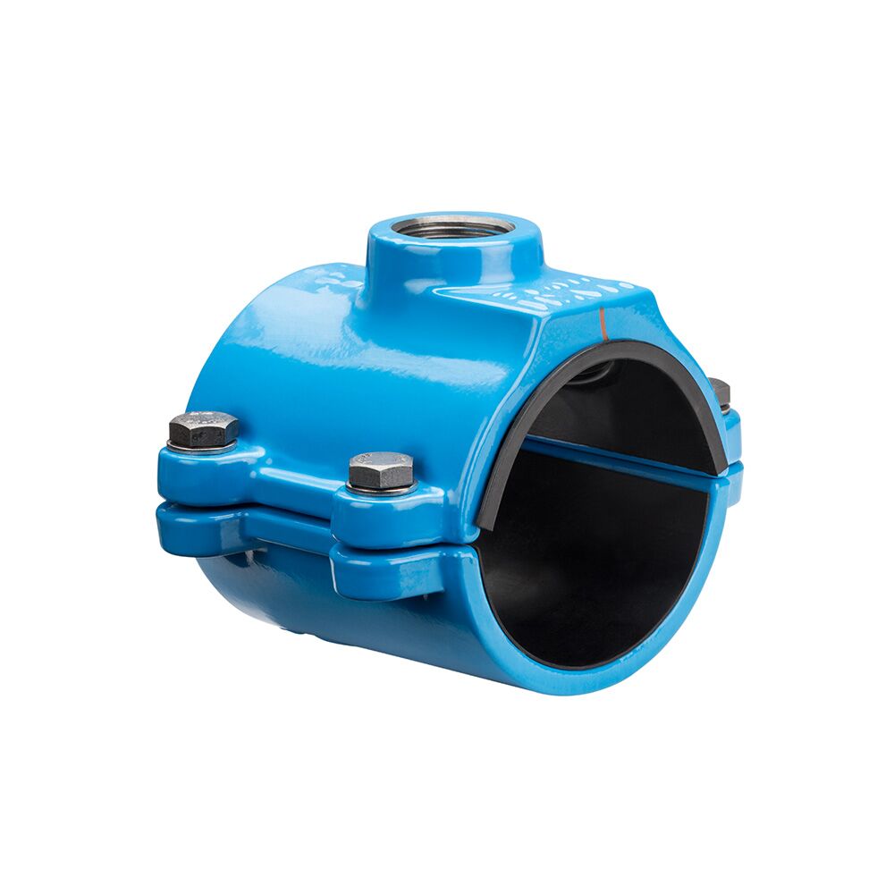 Hawle tapping saddle HAKU 5250 DN065/075 mm-1" (5003587), Hawle ...