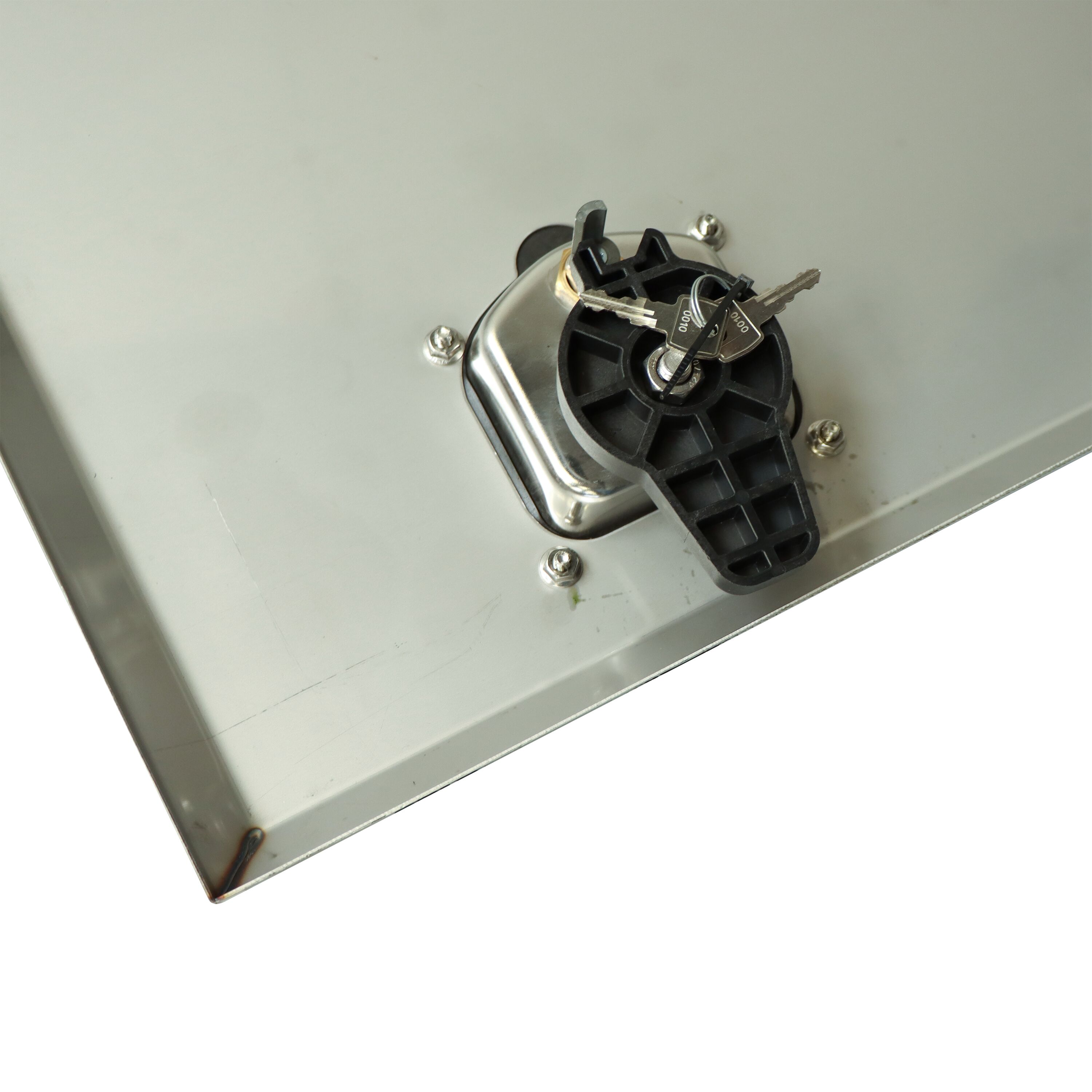 Bawer toolbox Value - 600 x 600 x 600 mm (WxHxD) - stainless steel ...