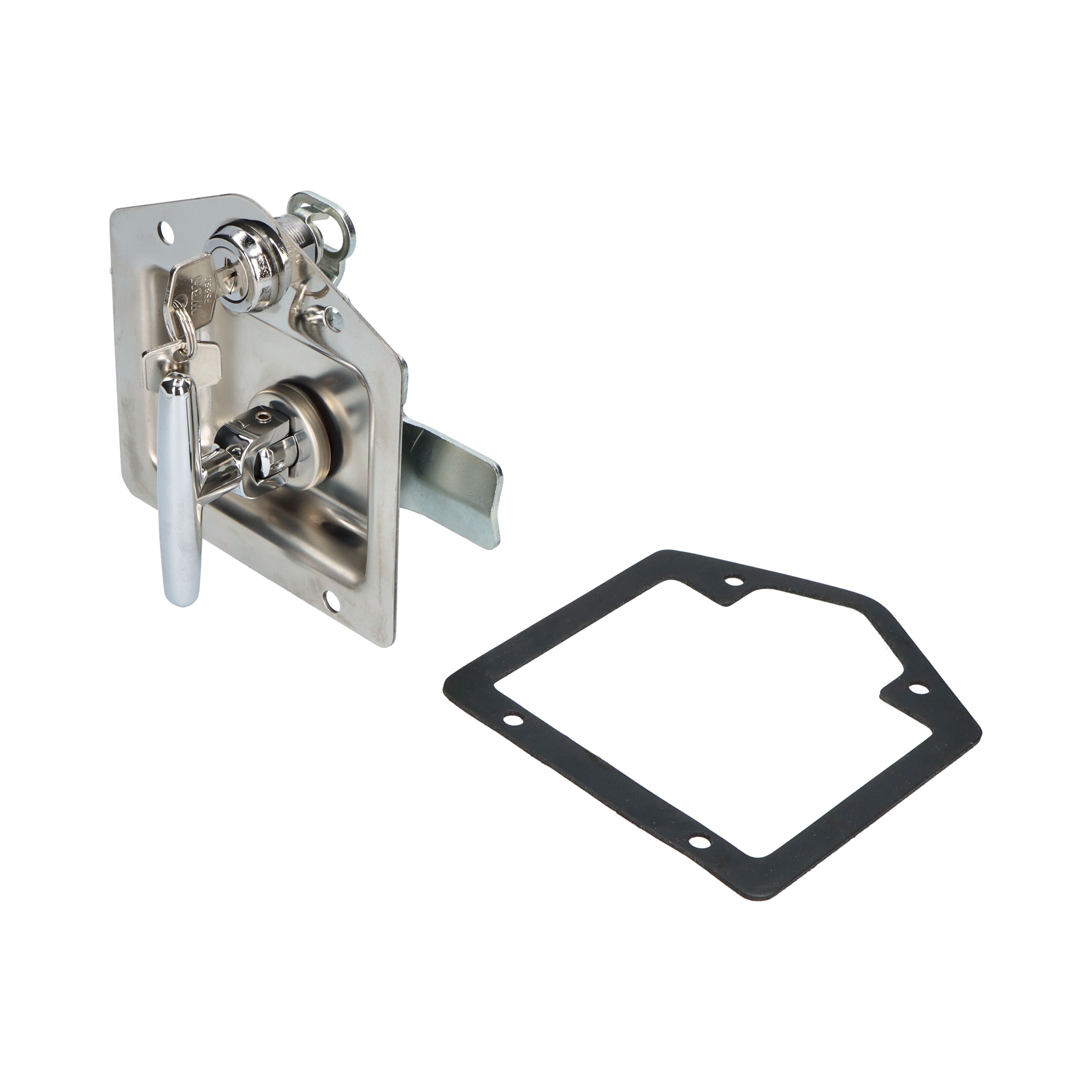 Rhiwa Quality drop-T lock 3-way - key FS880 - stainless steel (1211200 ...