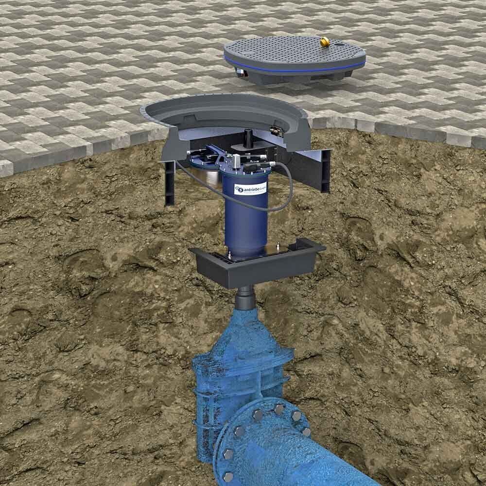 3S Antriebe smart actuator 500D (VZ-3S-actuator-500D), 3S Antriebe | Pipeline engineering - Imbema