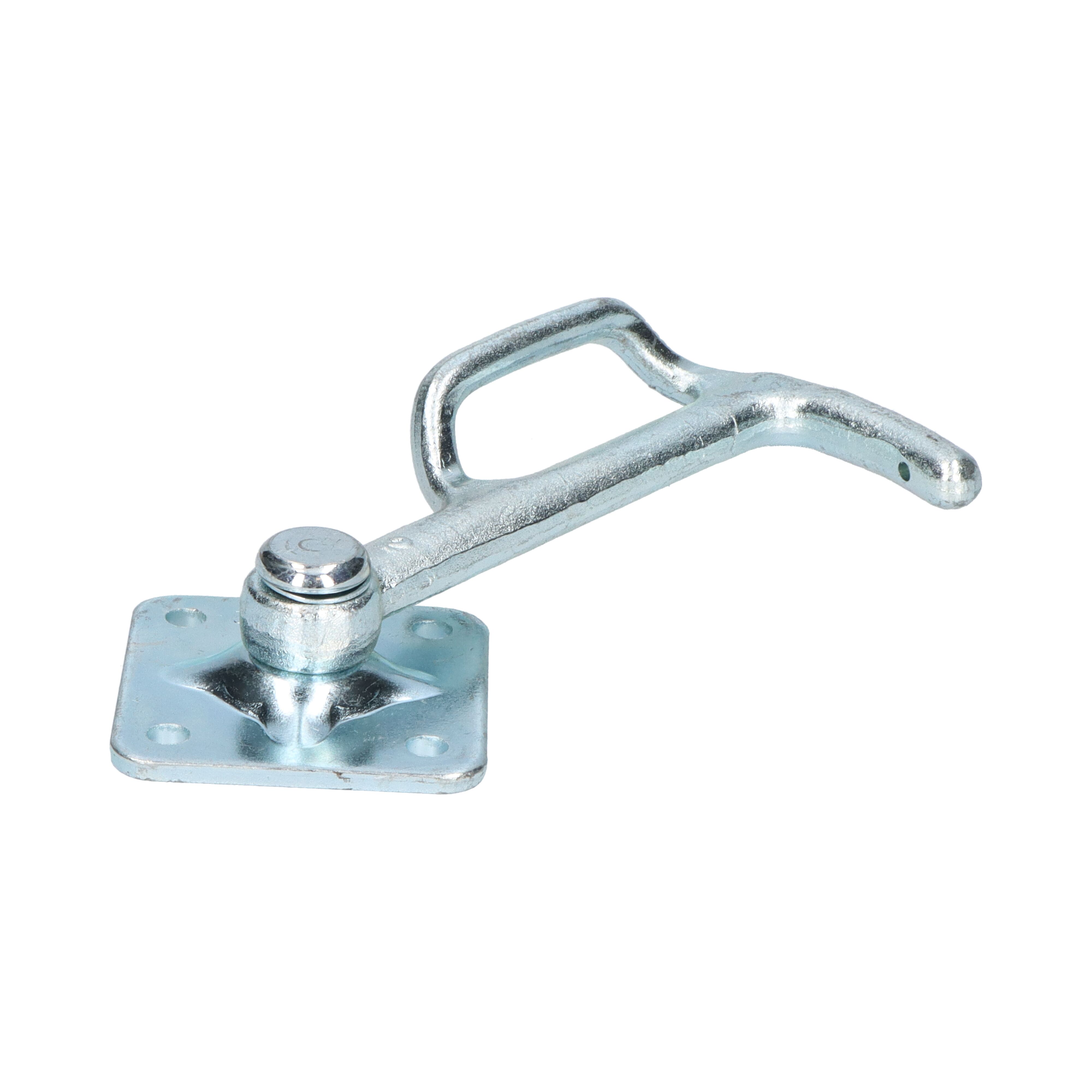 Rhiwa Quality hook no. 2 - right - with bracket - zinc-plated (1140232 ...