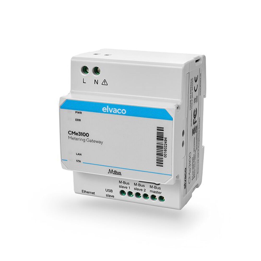 Elvaco gateway CMe3100 M-Bus 8 meters (1100232), Elvaco | Measurement and control - Imbema