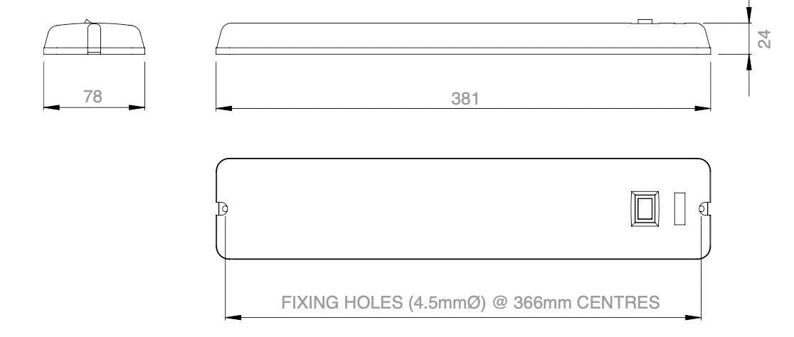 Labcraft led lighting Klled (Trilite) - 12V - IP50 - 320 lumen - with ...