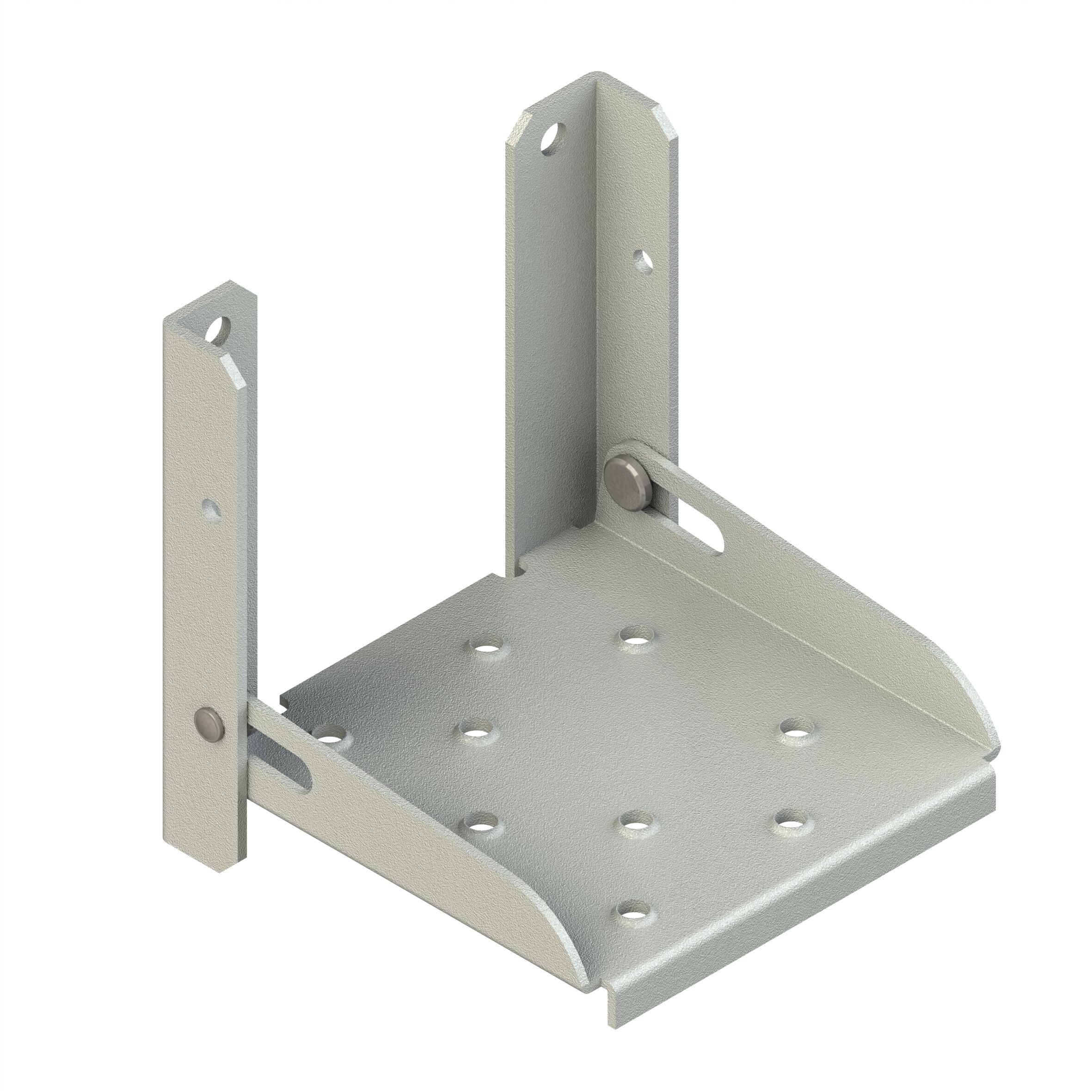 Pommier step foldable - 170 mm wide - zinc-plated (1341262), Pommier ...