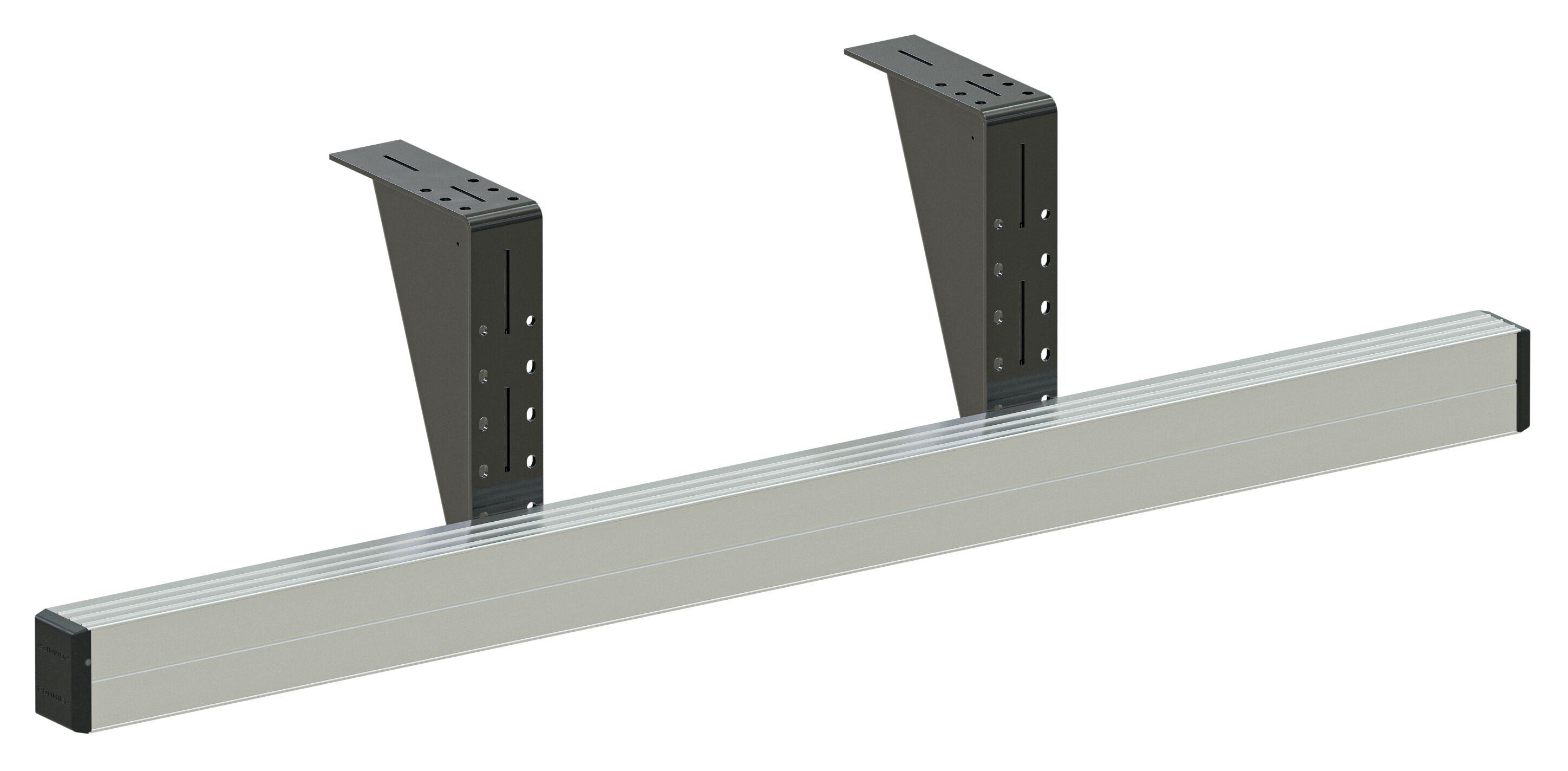 Pommier bumper XFIX S710D - fixed aluminum rectangular beam - R58-03 ...