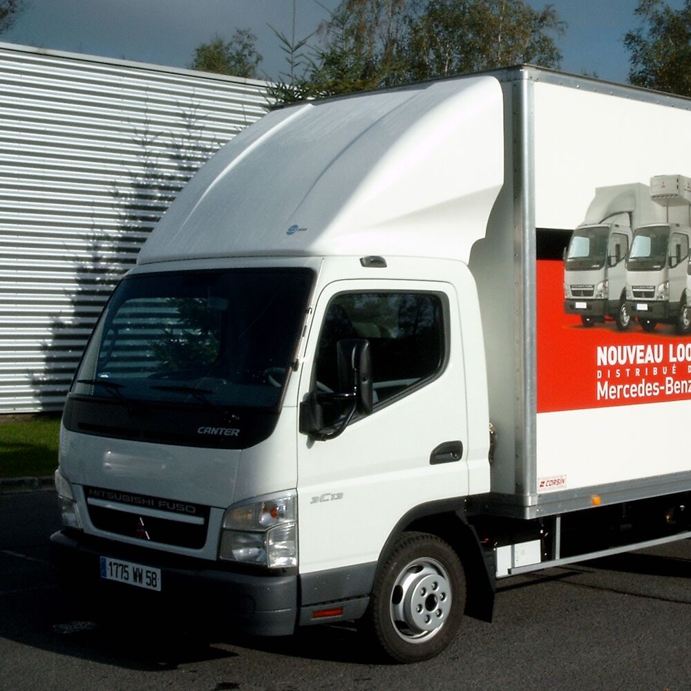 Noviplast roof spoiler - Mitsubishi Canter Fuso - 750 x 2030 mm (HxW ...