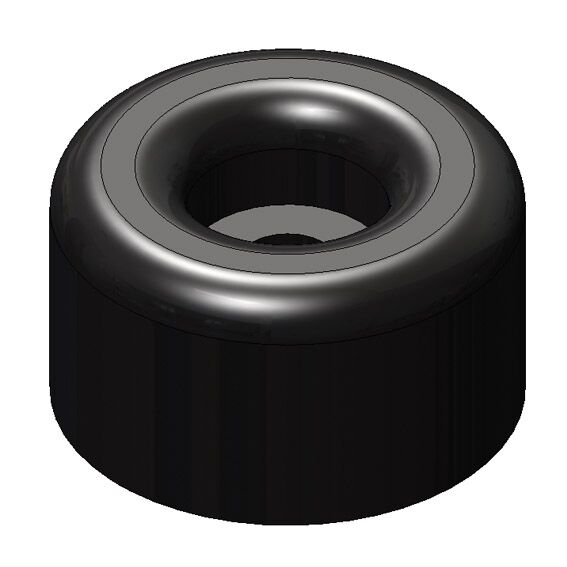Pommier guard buffer Ø 33 mm - height 18 mm - rubber (1834063), Pommier ...