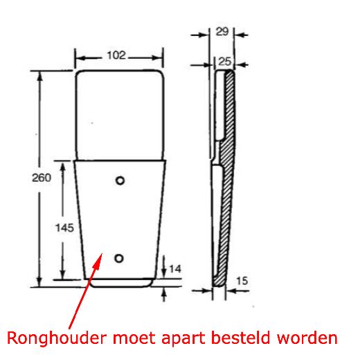 Pommier rancher conique - 260 x 102 mm (LxL) - acier (1160348), Pommier ...
