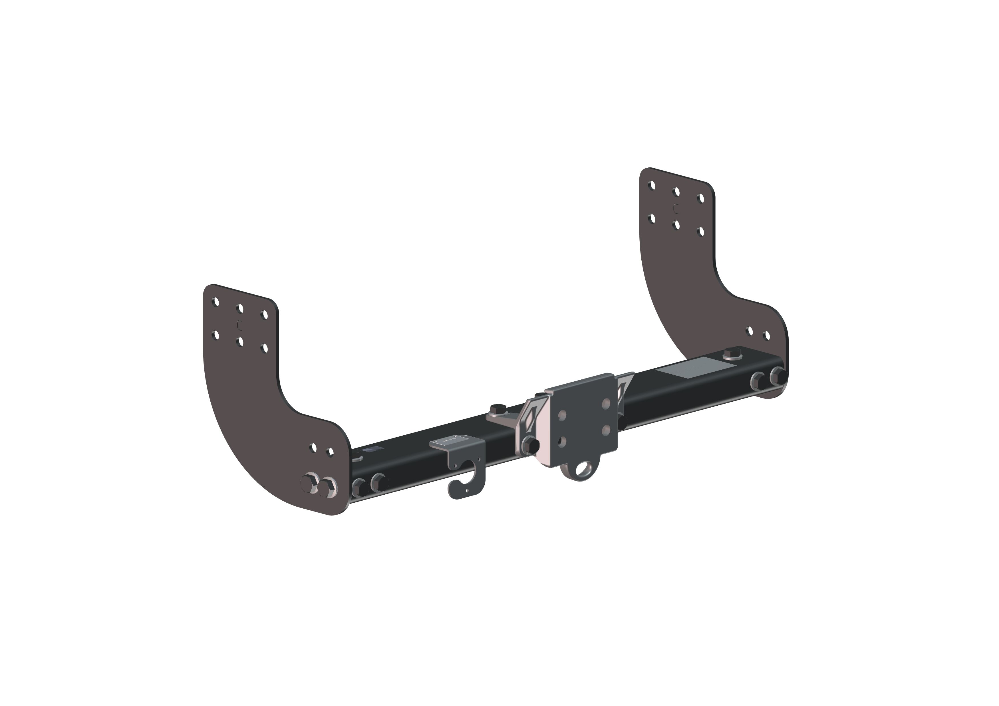 Pommier tow bar 762 mm - mounting pattern P0 - bracket kit C0 ...