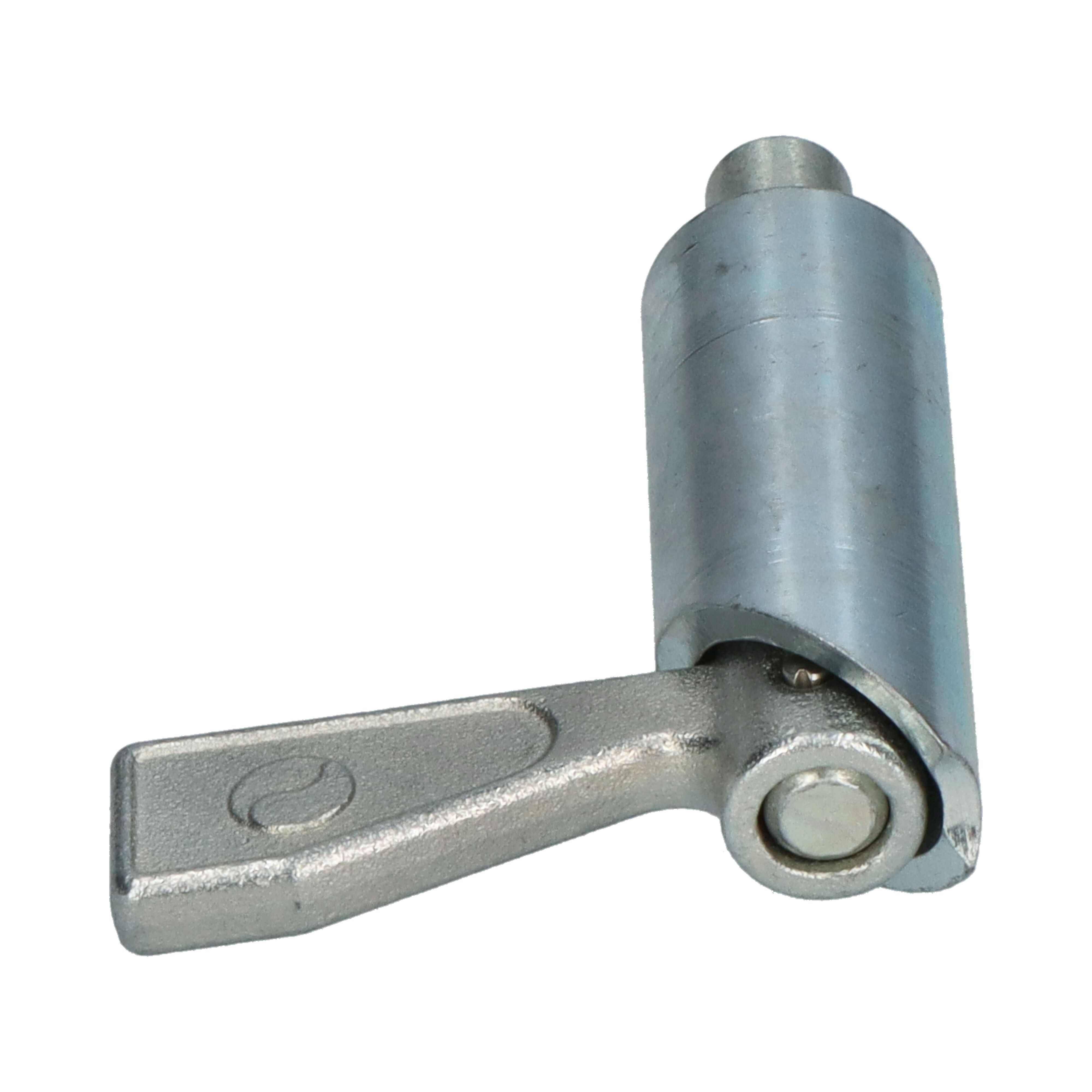 Pommier draw latch with pin Ø 10 mm - welding model - zinc-plated (1200028), Pommier | Vehicle ...