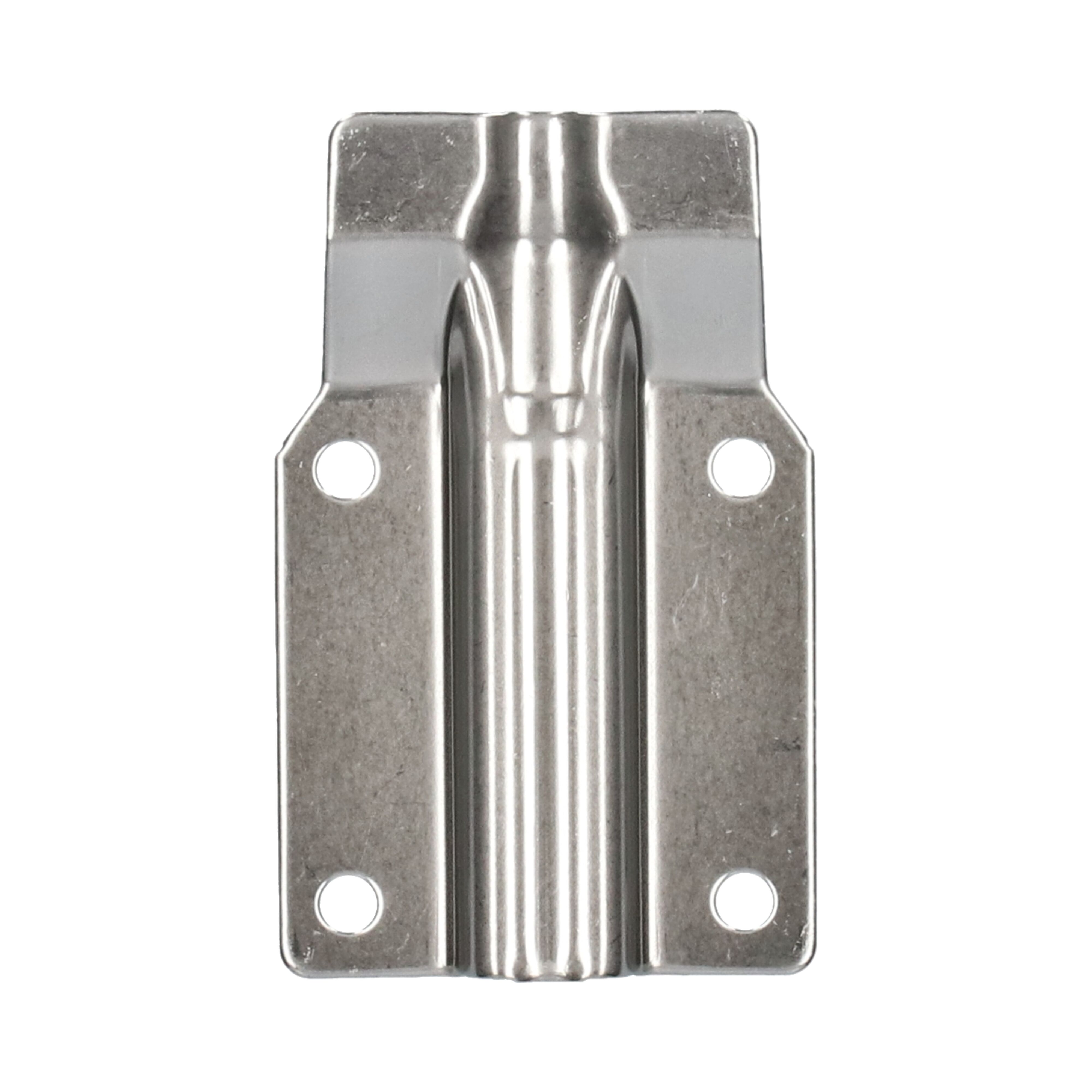 Pommier backing plate - for rod guide locking Ø 27 mm - stainless steel ...