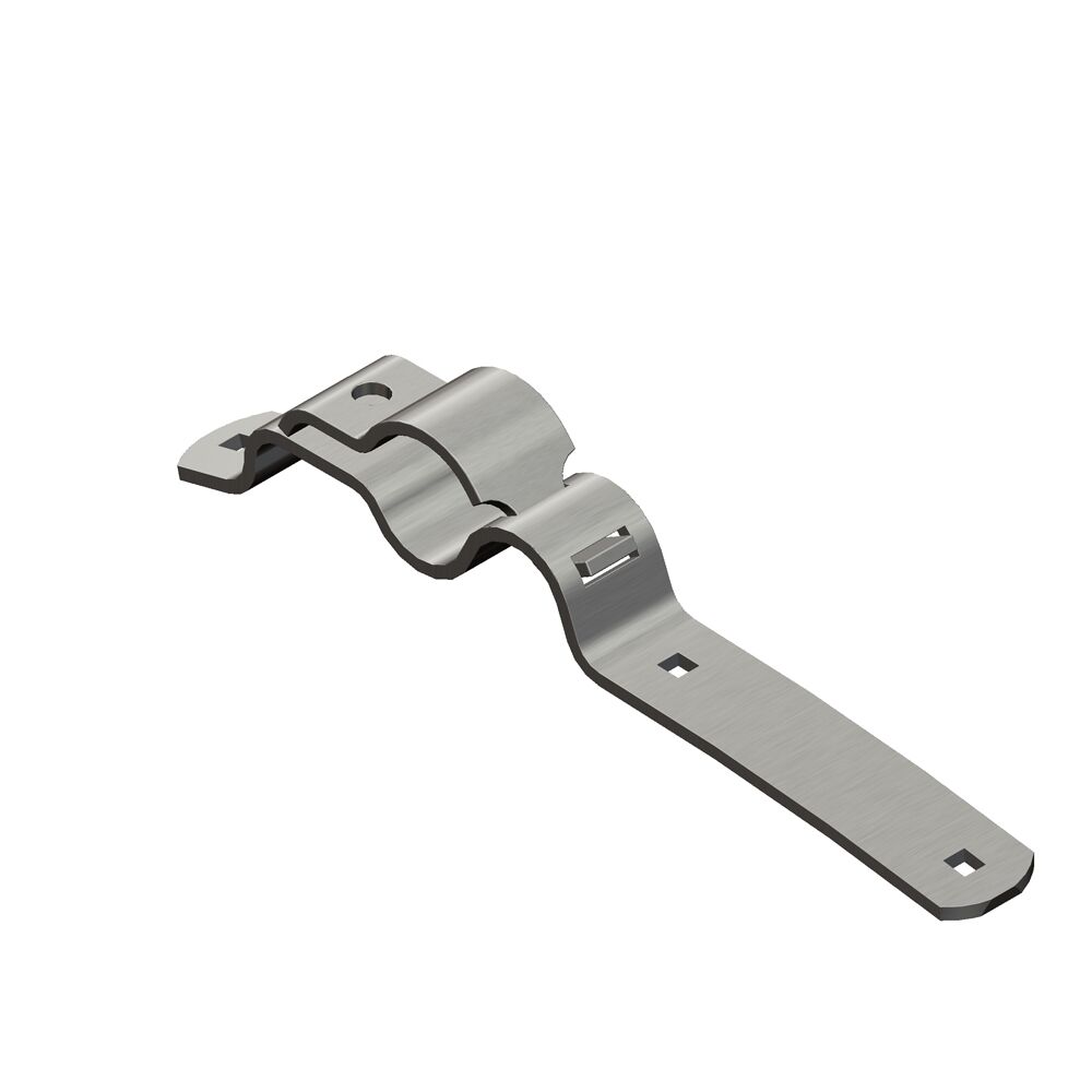Rhiwa Quality mudguard bracket Ø 40 mm - radius 650 mm - zinc-plated ...