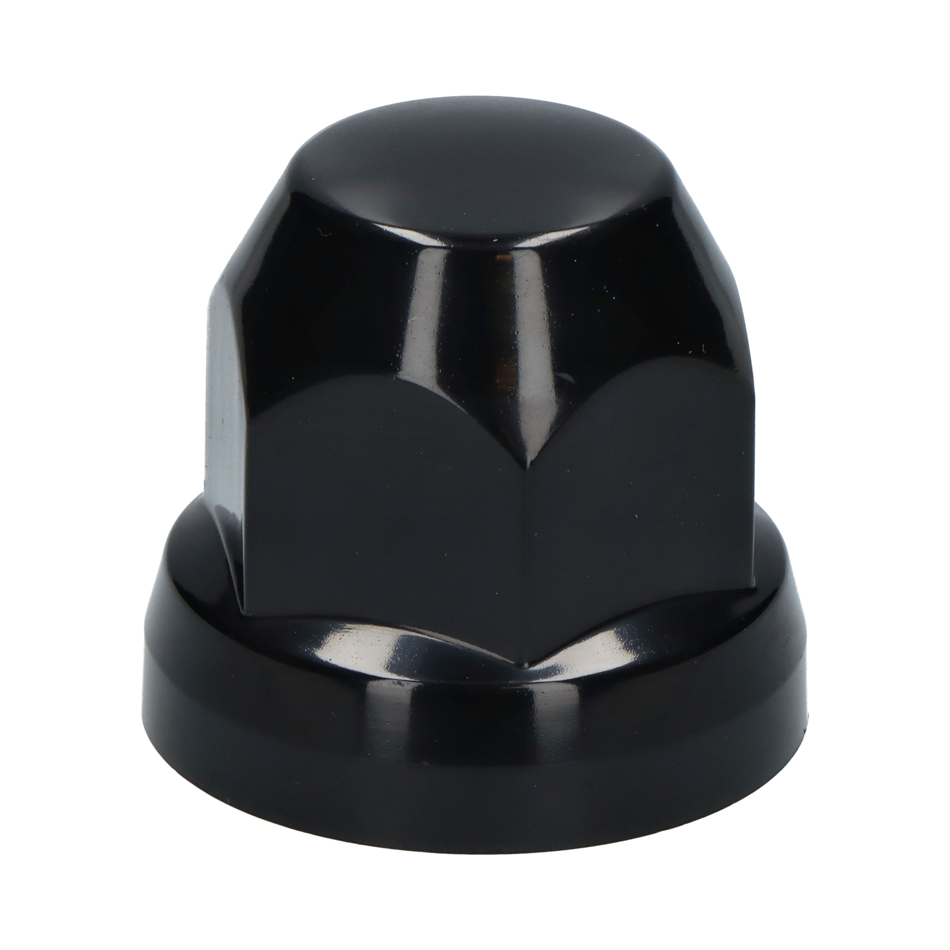 Rhiwa Quality wheel nut cover M32 - plastic black (9000250), Rhiwa ...