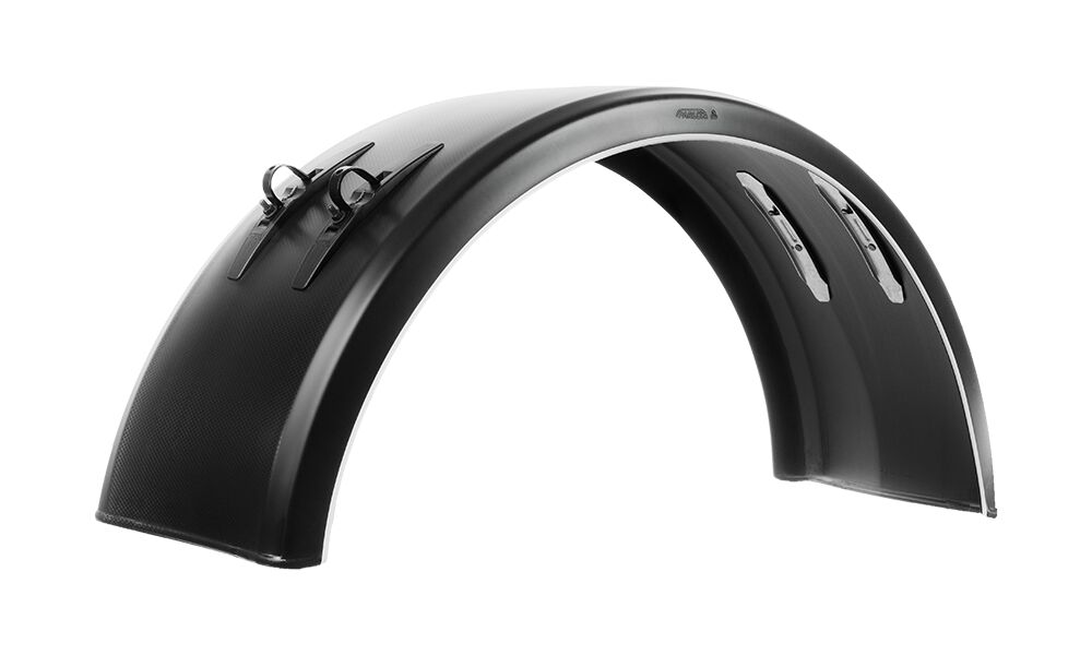 Parlok mudguard 430 x 1300 mm (WxSp) - HDPE - incl. P42 brackets ...