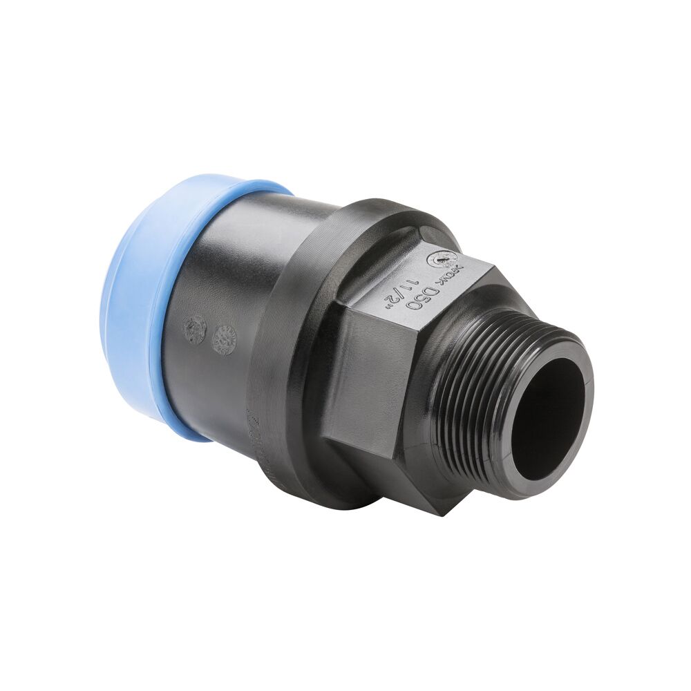 Hawle fitting ISO2 6120 63-2" PE+PVC/Male (5031977), Hawle | Pipeline ...