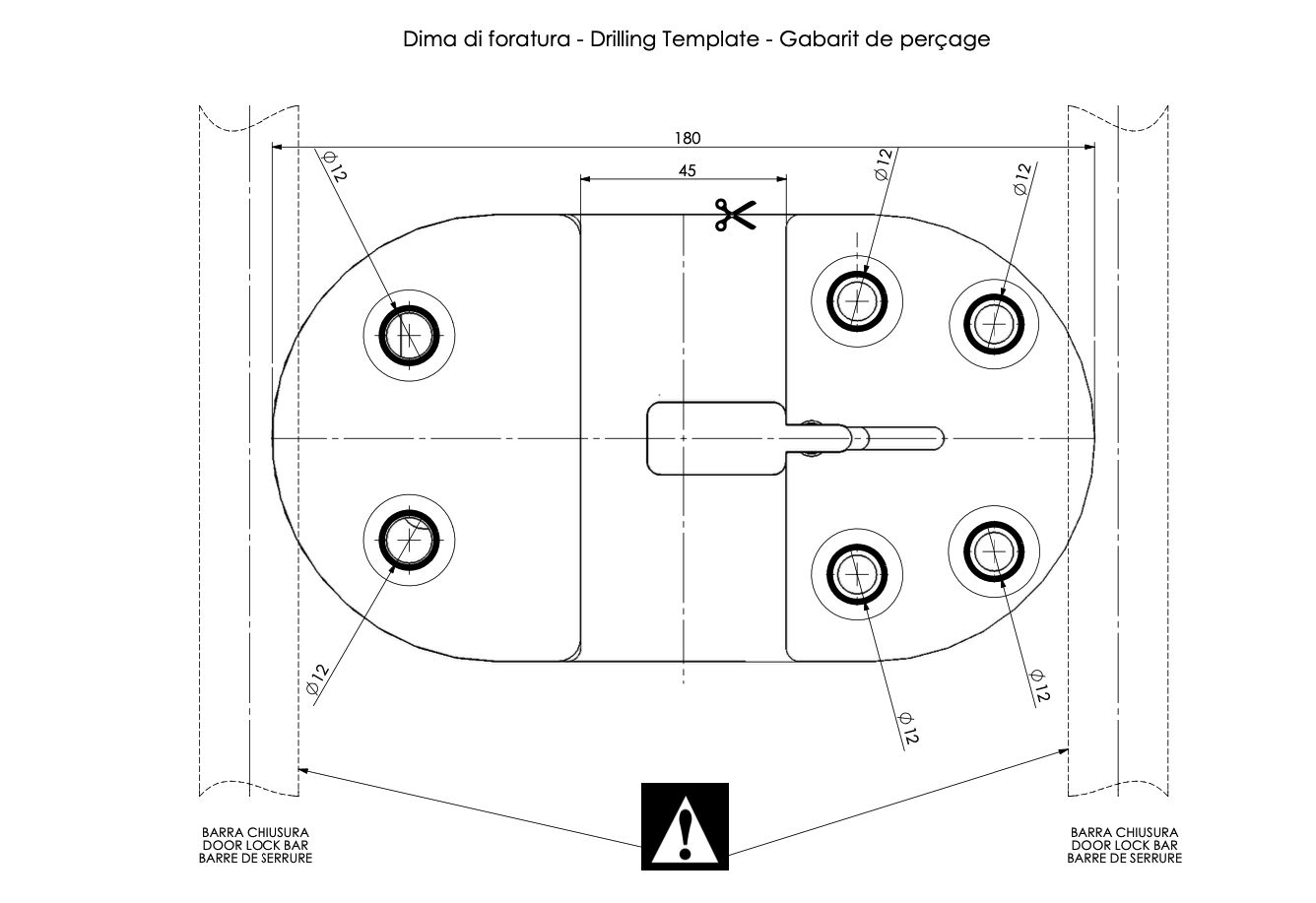 GATELOCK Van Large security lock - slamlock - set of 2 locks (80221022 ...