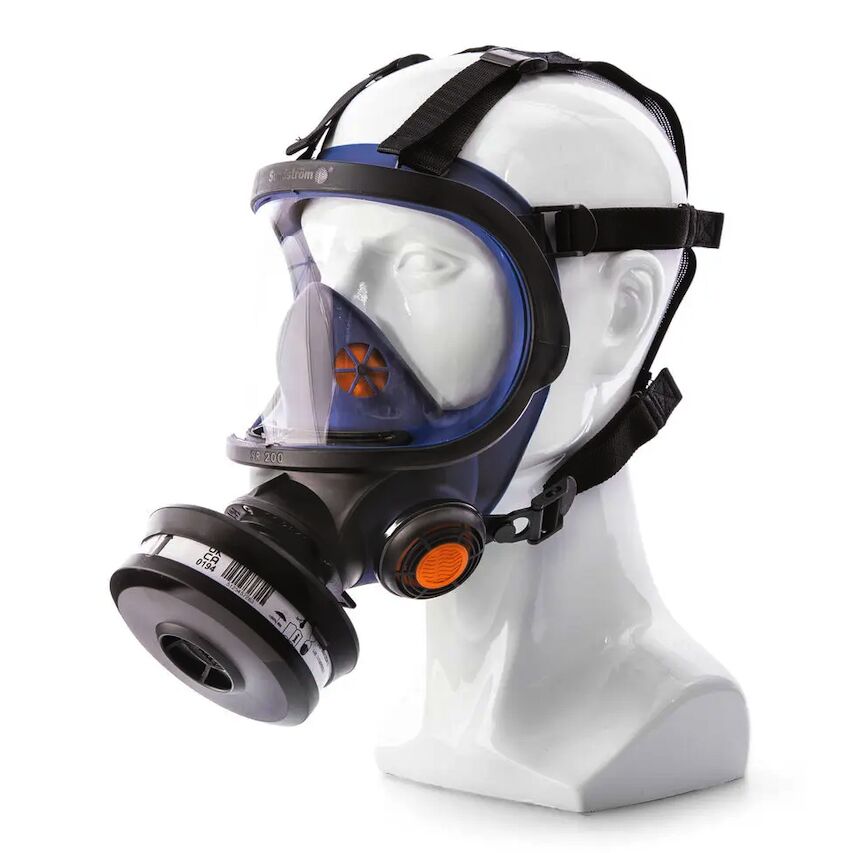 Sundström SR 200 PC - masque visage entier avec visière en ...
