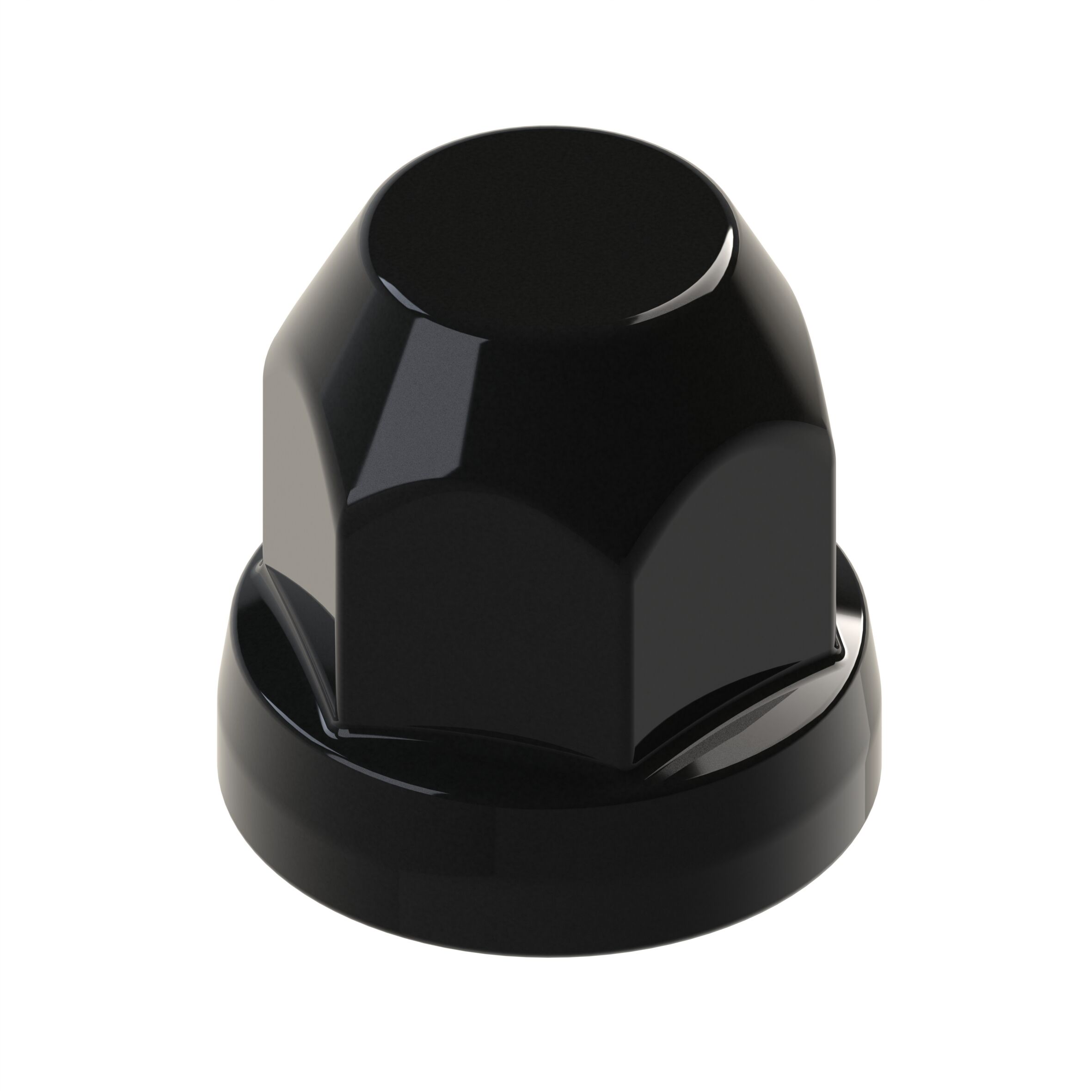 Rhiwa Quality wheel nut cover M33 - plastic black (9000270), Rhiwa ...