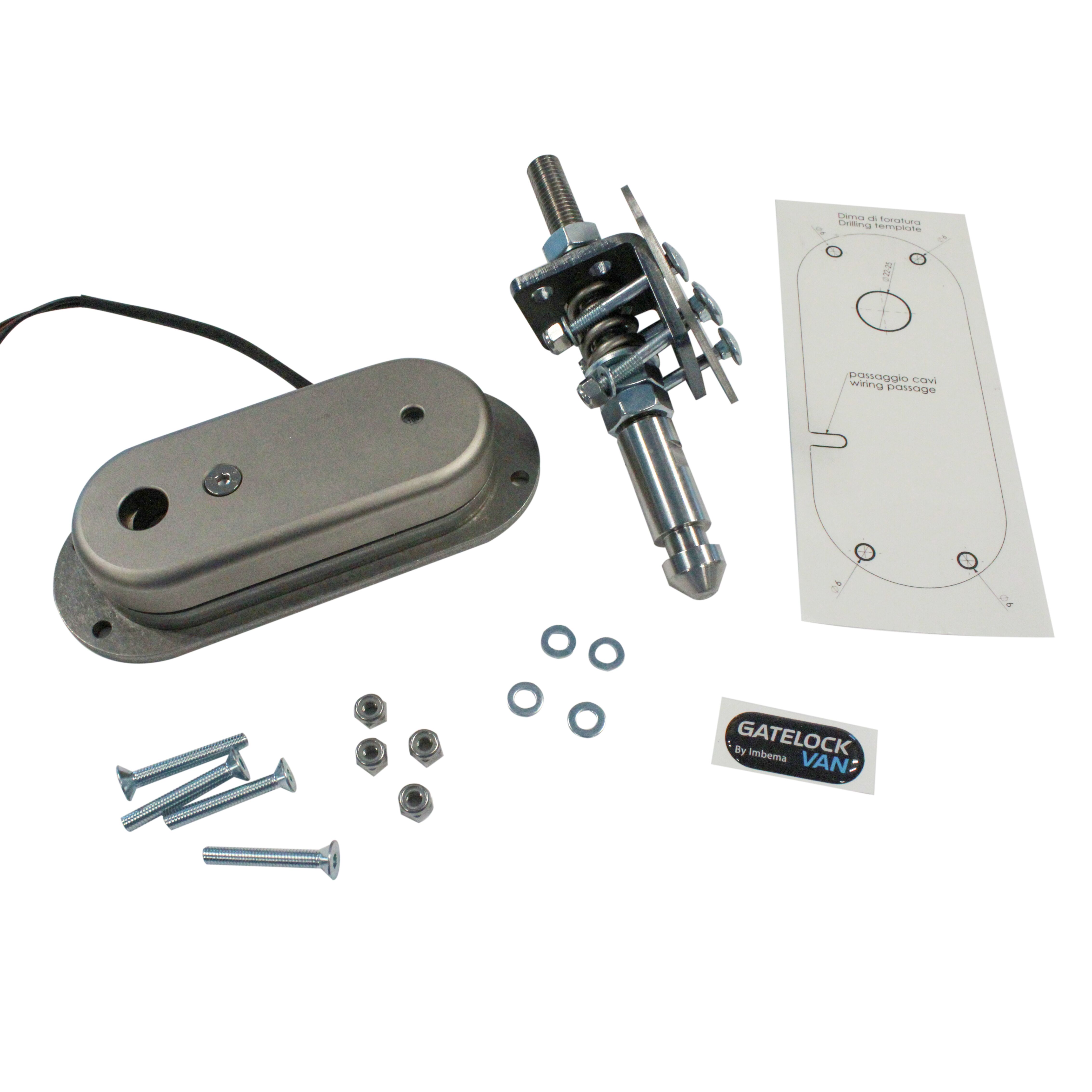 GATELOCK Van Large electronic roller shutter lock (80221101), GATELOCK ...