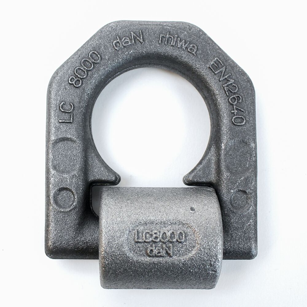 Rhiwa lashing eye set 8 tonnes - weld-on model - steel and zinc-plated ...