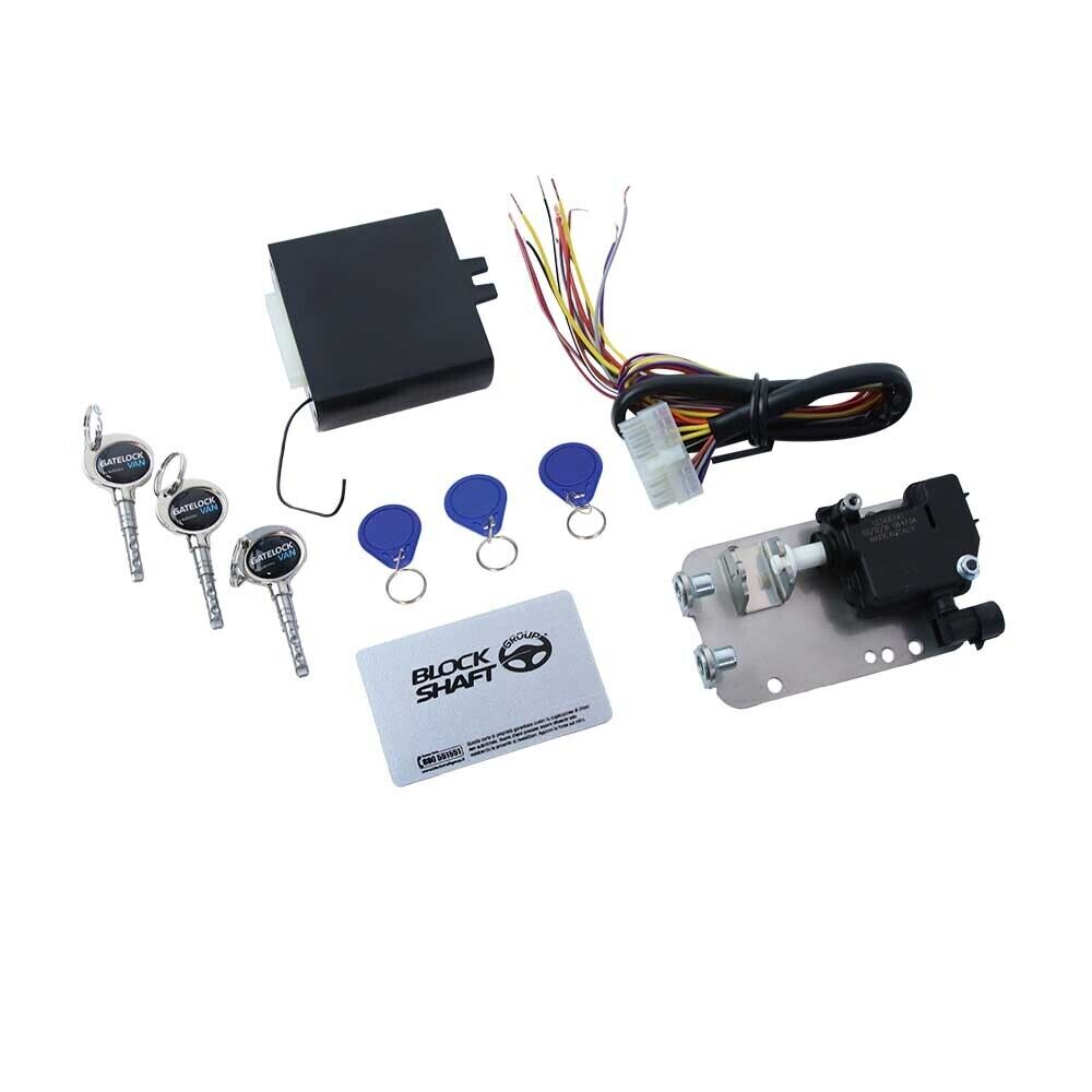 GATELOCK Van Medium electric security lock - with tag - set of 2 locks (80221008), GATELOCK ...