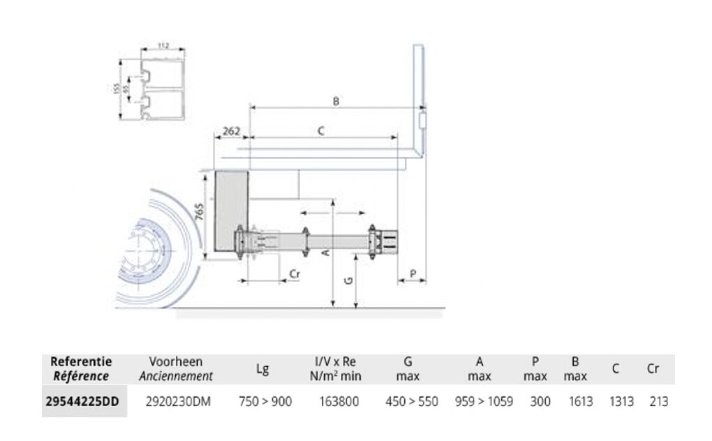 Pommier bumper XPAND P42D - hydraulic horizontal retractable + sensor ...