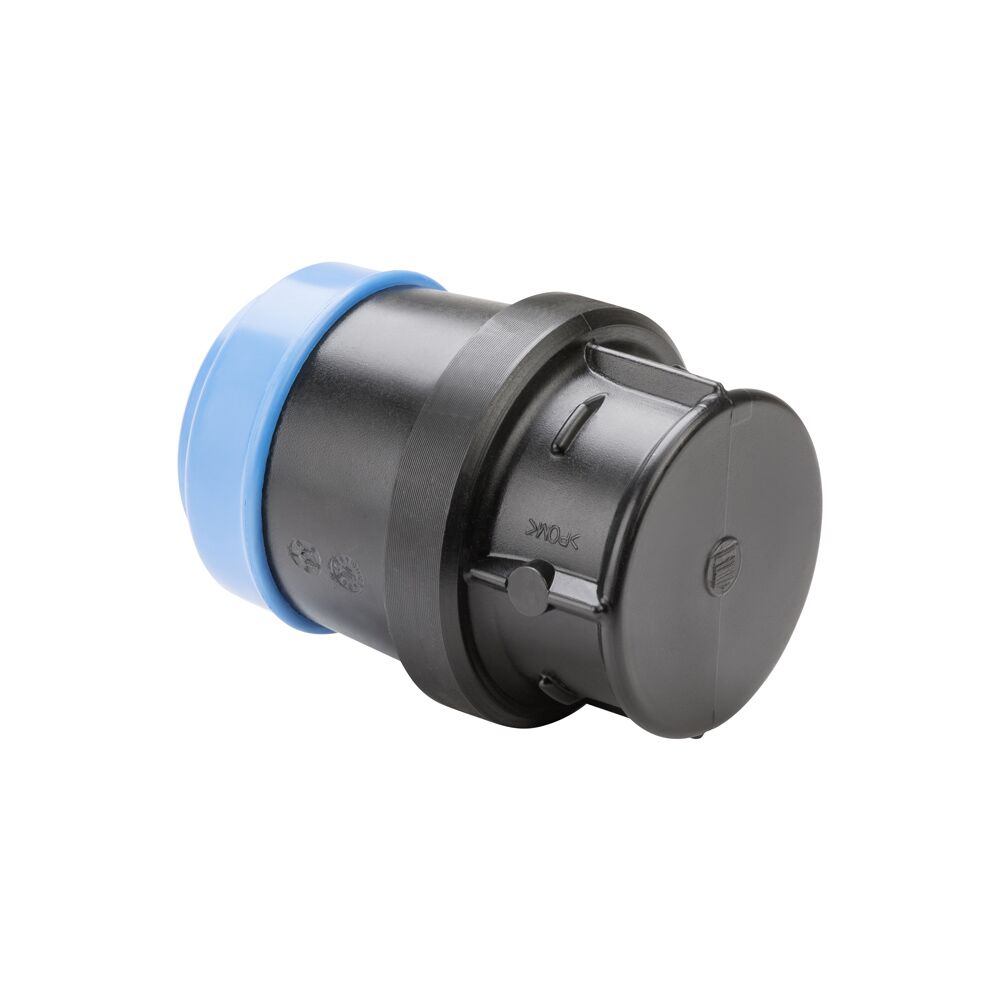 Hawle end cap ISO2 6223 25 mm PE+PVC UNI (5031847), Hawle | Pipeline engineering - Imbema