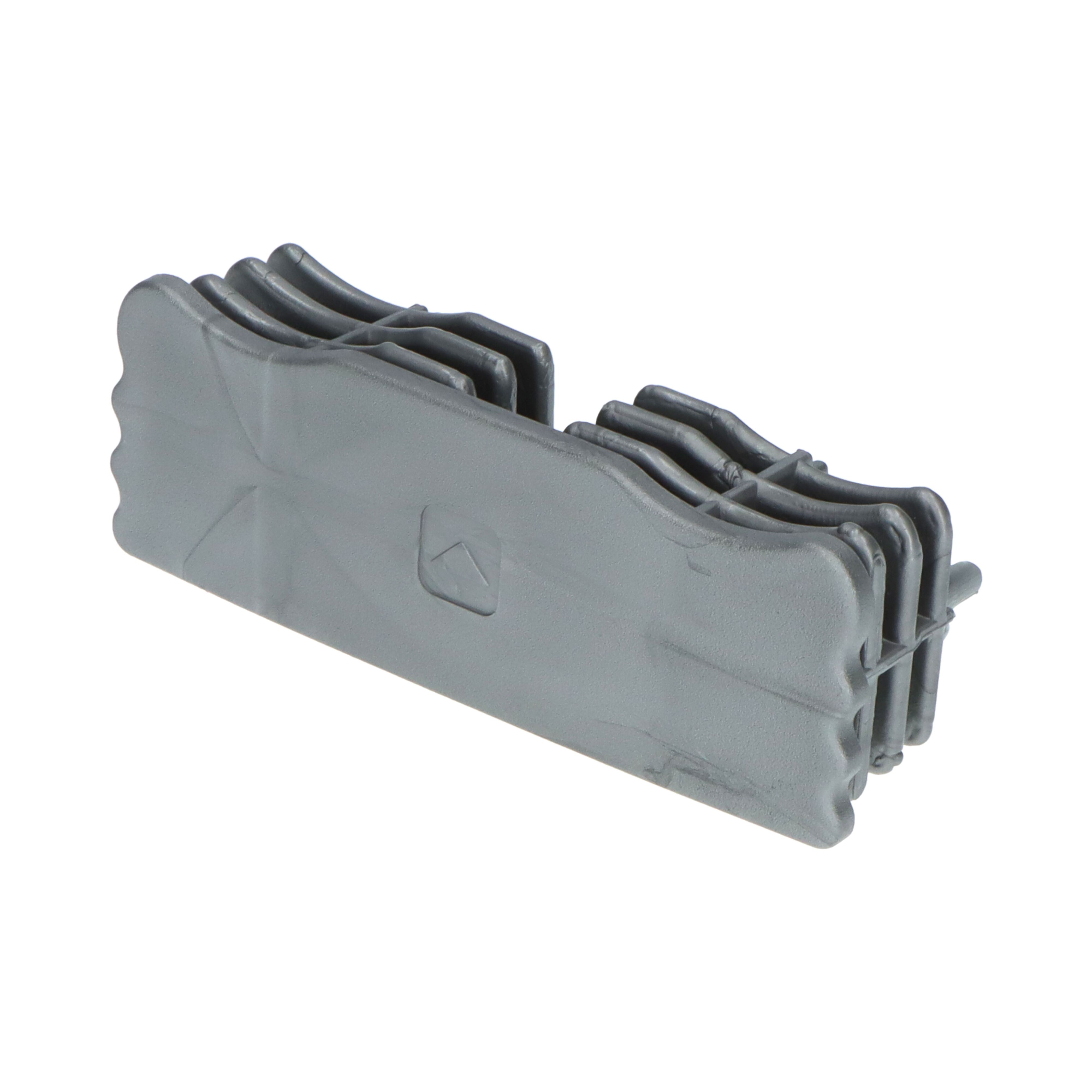 Takler end cap - for aluminum side protection board 100 x 35 mm - grey ...