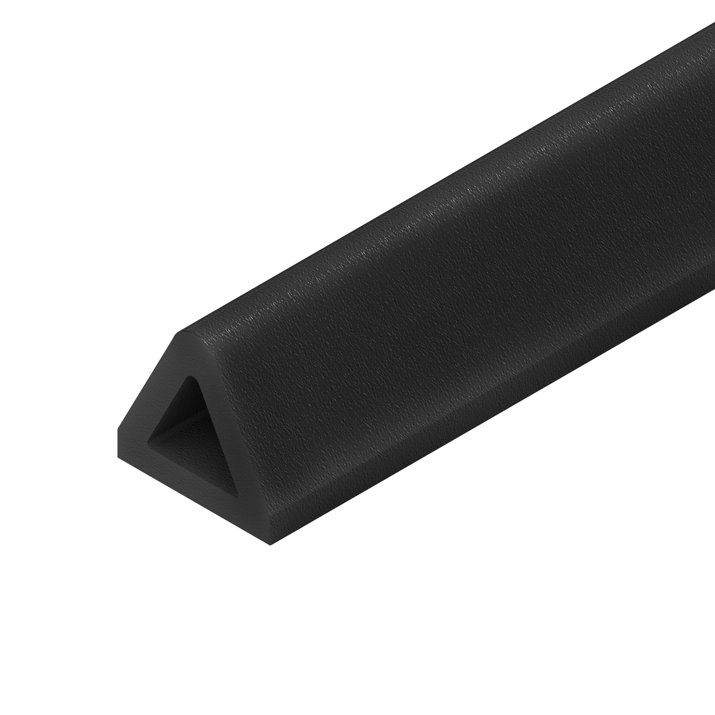 Rhiwa Quality guard rubber Delta 2500 x 85 x 80 mm (LxWxH) - rubber ...