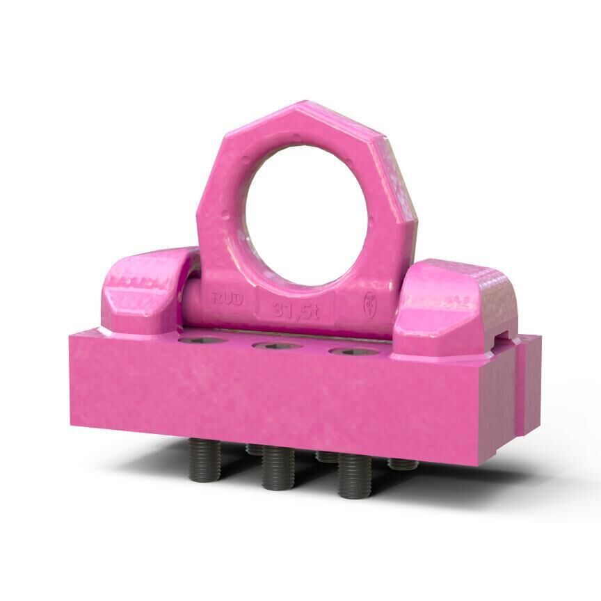 RUD lifting eye VRBG - 31,5t - VRBS welded on boltable plate ...