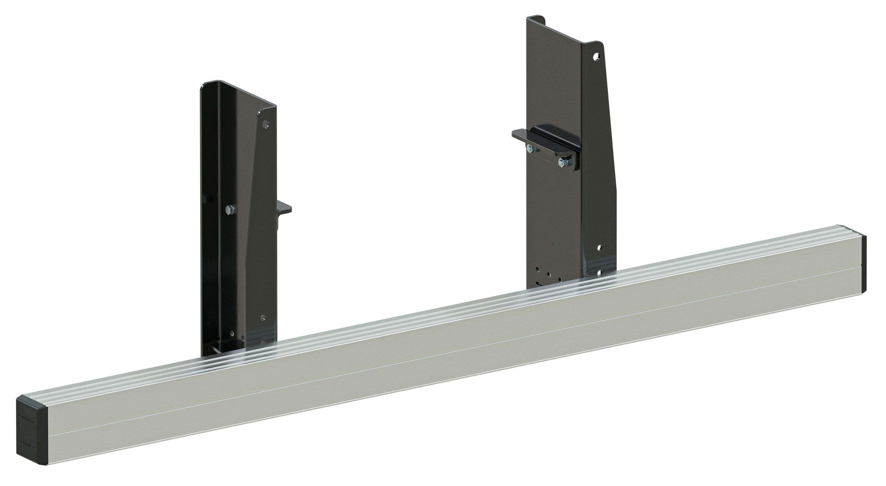 Pommier bumper XFIX P610D - fixed aluminum rectangular beam - R58-03 ...