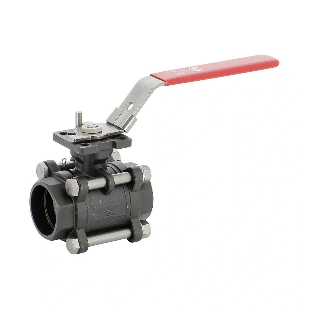 Sferaco ball valve stainless steel 740 3 piece body 2" bsp bi/bi PN40 ...