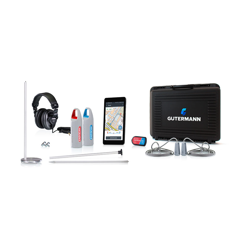 Gutermann acoustic leak detection EASYSCAN set (2-ES-868-C), Gutermann ...