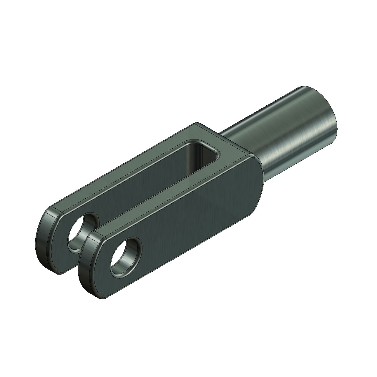 Pommier gas spring fork - 64 mm long - M16 - steel (1189911), Pommier ...