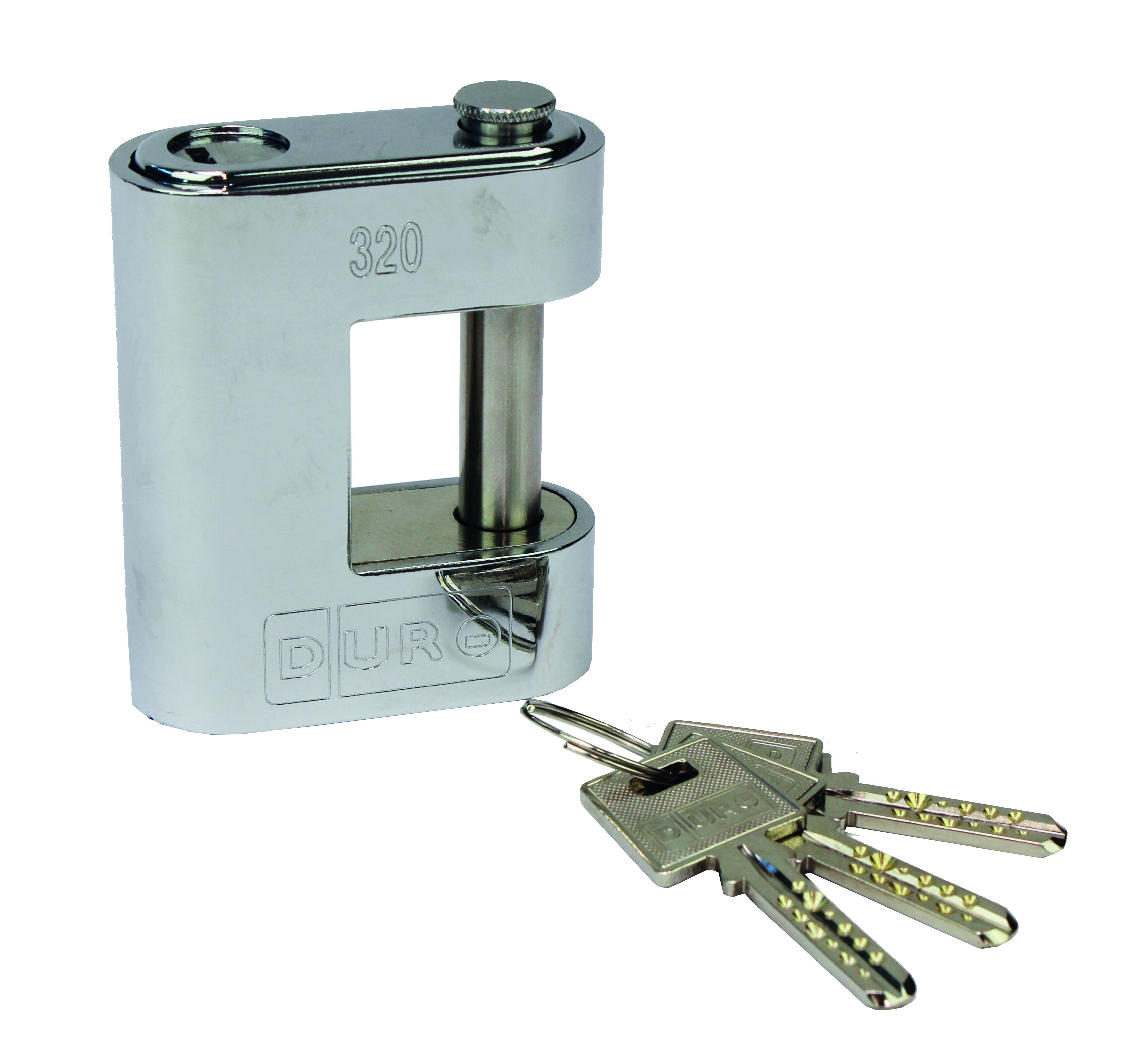 SBS Duro F320 block lock including 3 keys (57BLOKSLOT), SBS | Vehicle and cargo protection - Imbema