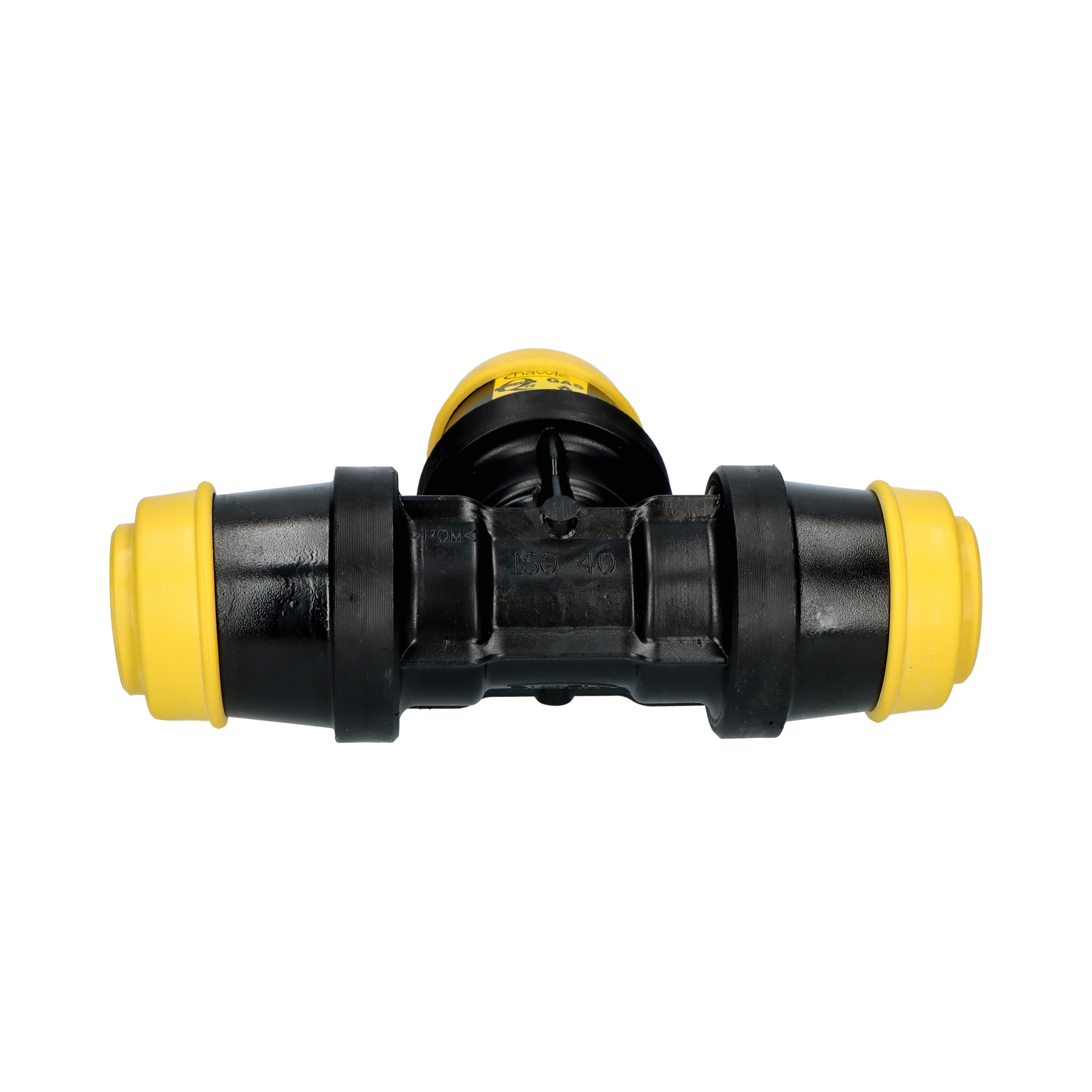 Hawle T-fitting ISO2 6555 25-25-25 PE/PE/PE (5020008), Hawle | Pipeline ...